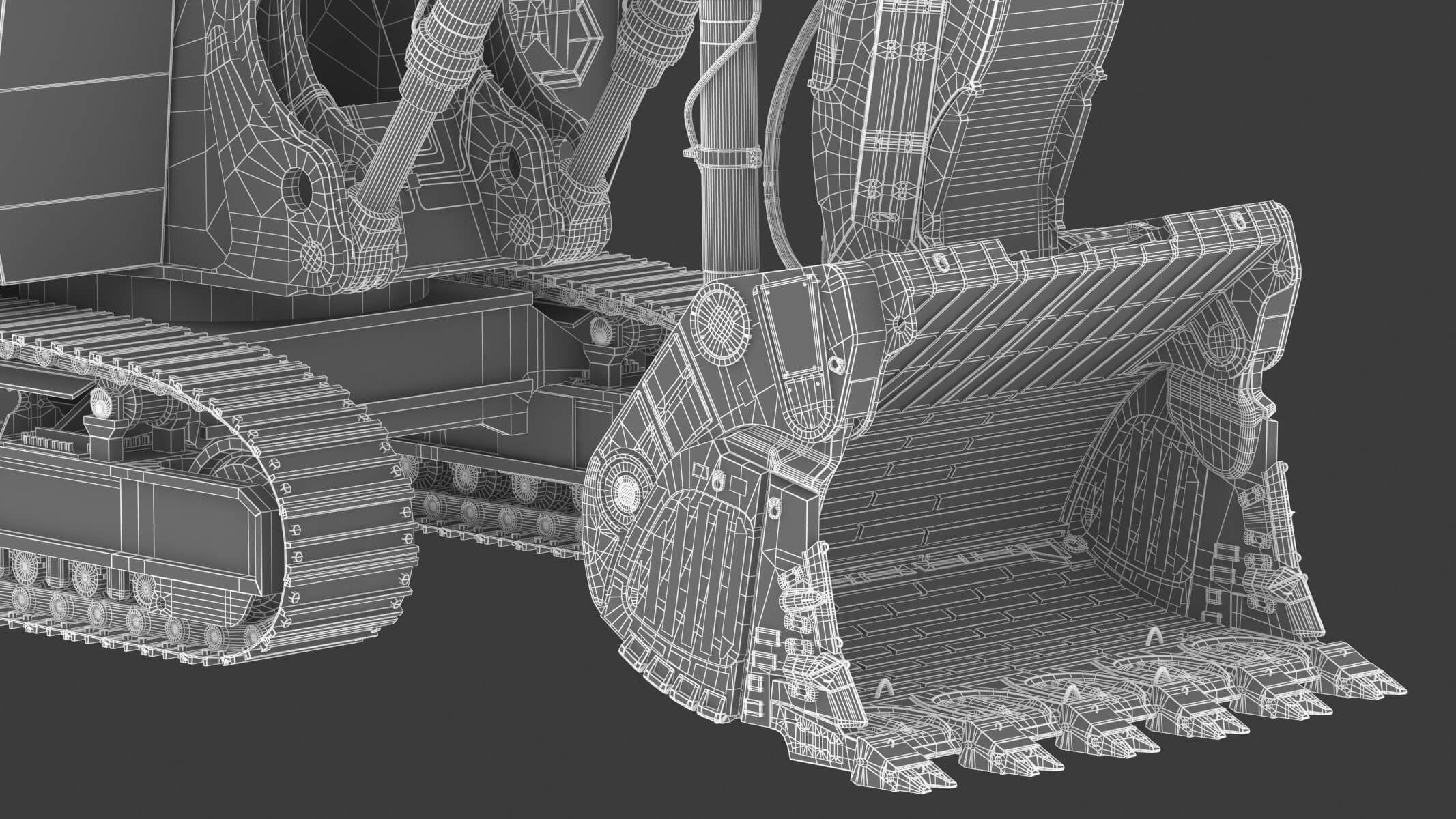 Cat 6060 Hydraulic Mining Shovels - 3D Model by frezzy
