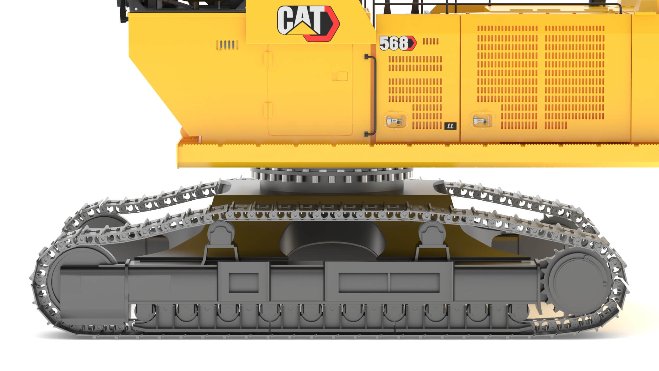 Cat FM568 General Forest and Log Loader Machine - 3D Model by frezzy