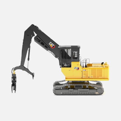 Cat FM568 General Forest and Log Loader Machine - 3D Model by frezzy