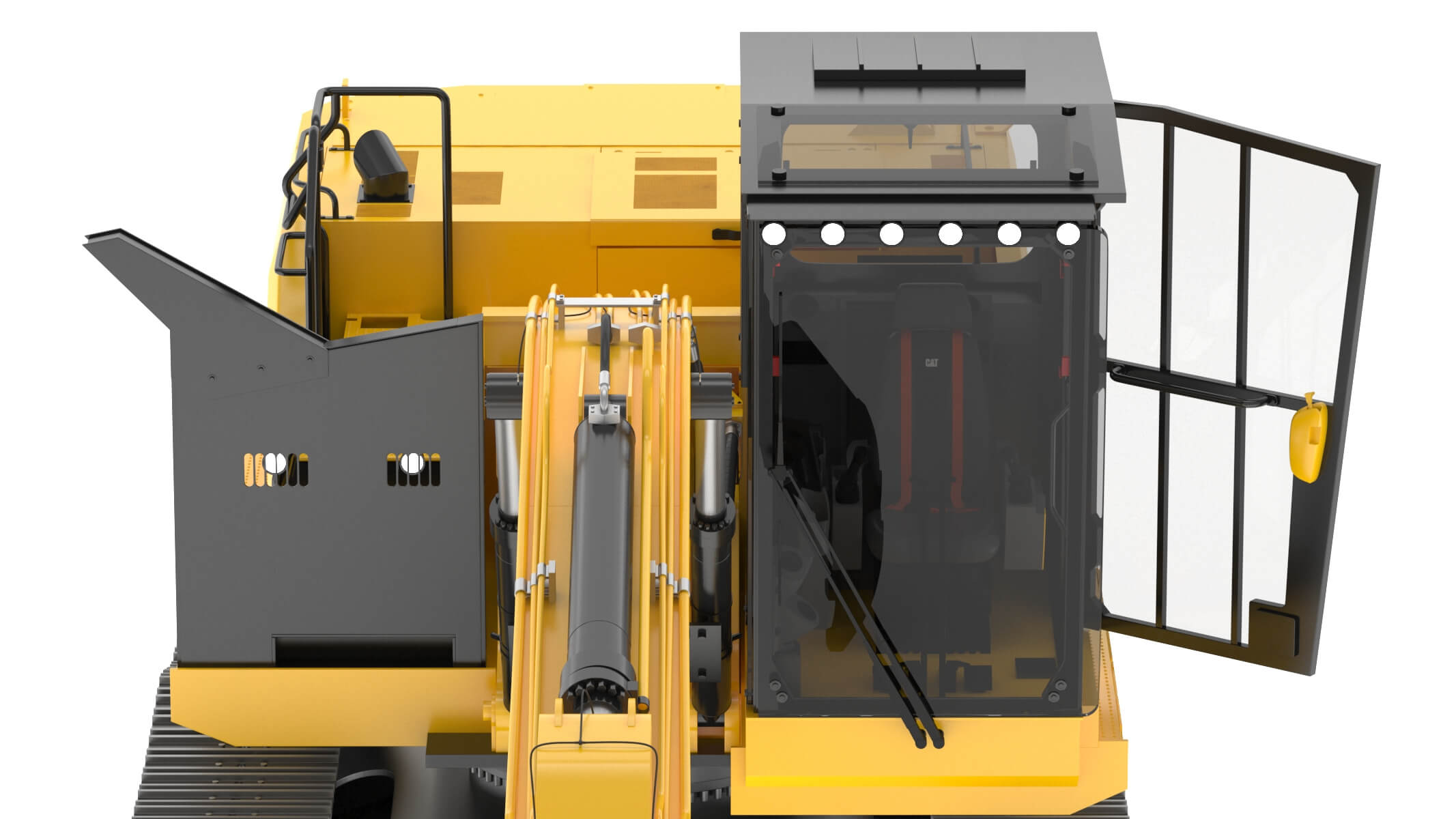 Cat Forest Machines FM538 Gf FM538 Ll - 3D Model by frezzy