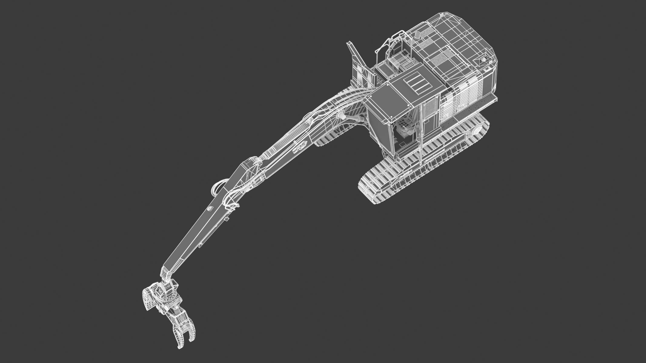 Cat Forest Machines FM538 Gf FM538 Ll - 3D Model by frezzy