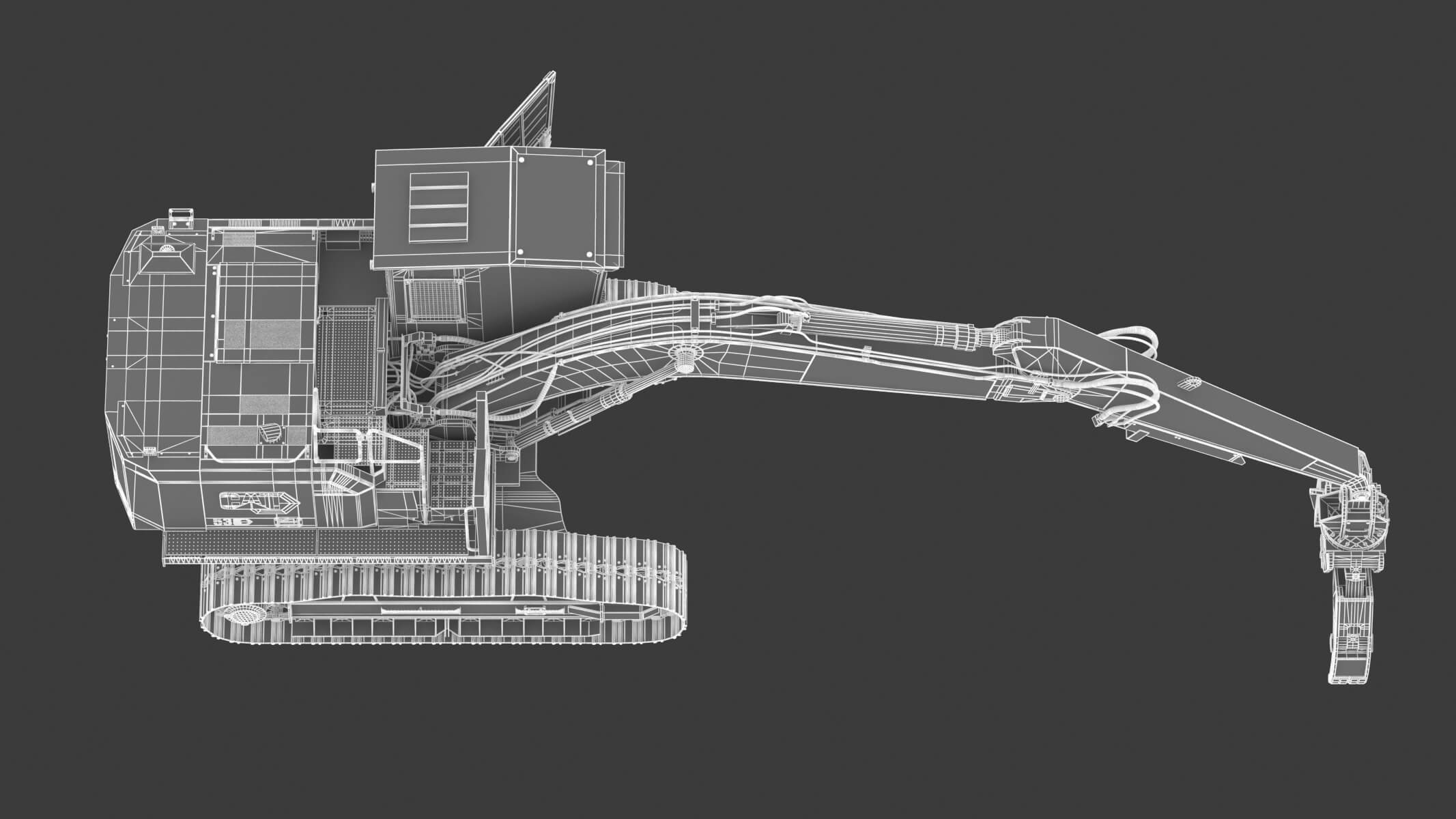 Cat Forest Machines FM538 Gf FM538 Ll - 3D Model by frezzy
