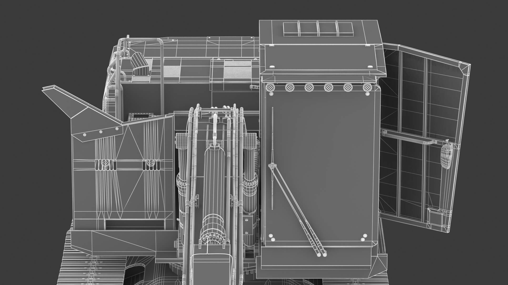 Cat Forest Machines FM538 Gf FM538 Ll - 3D Model by frezzy