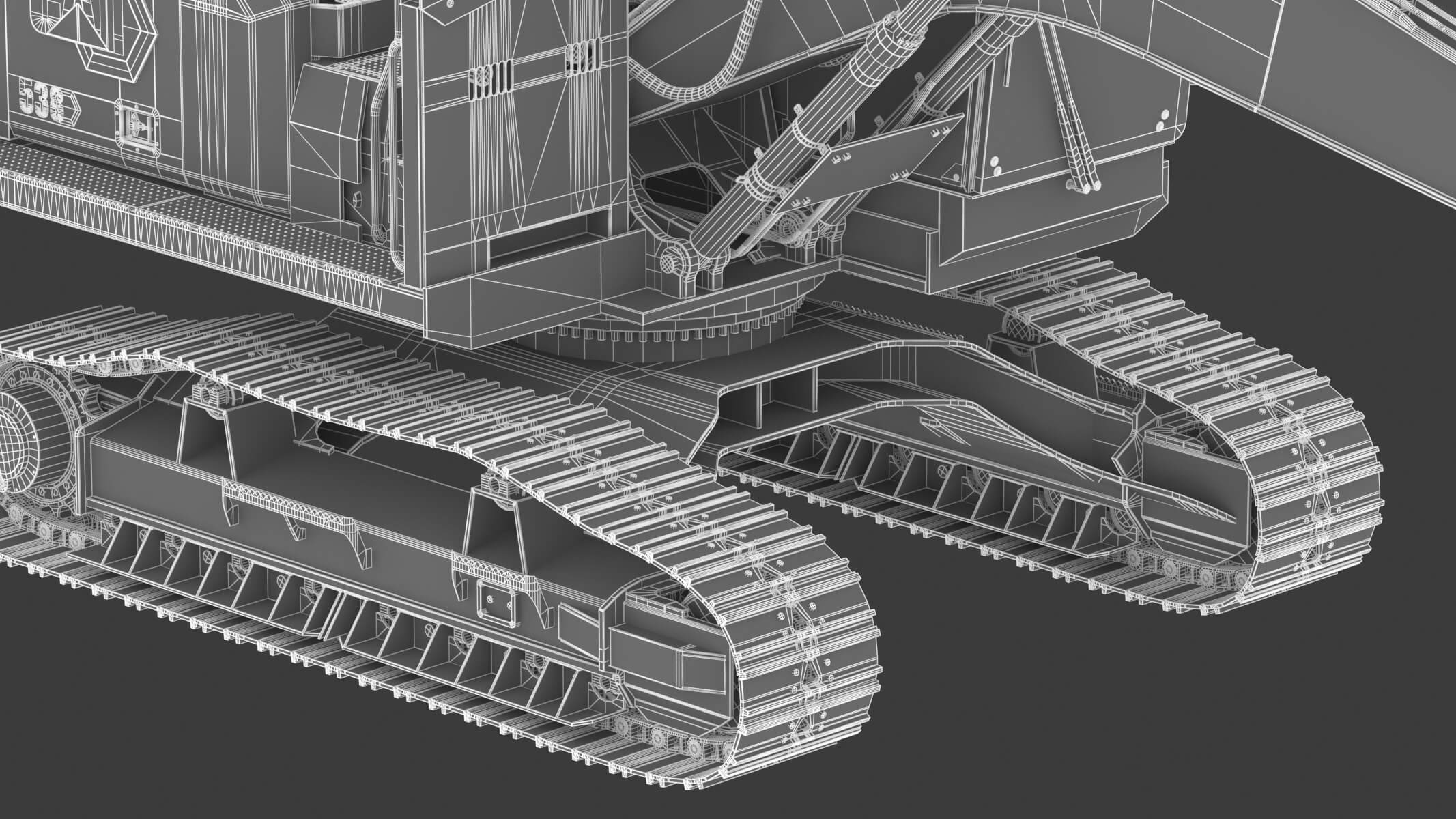 Cat Forest Machines FM538 Gf FM538 Ll - 3D Model by frezzy