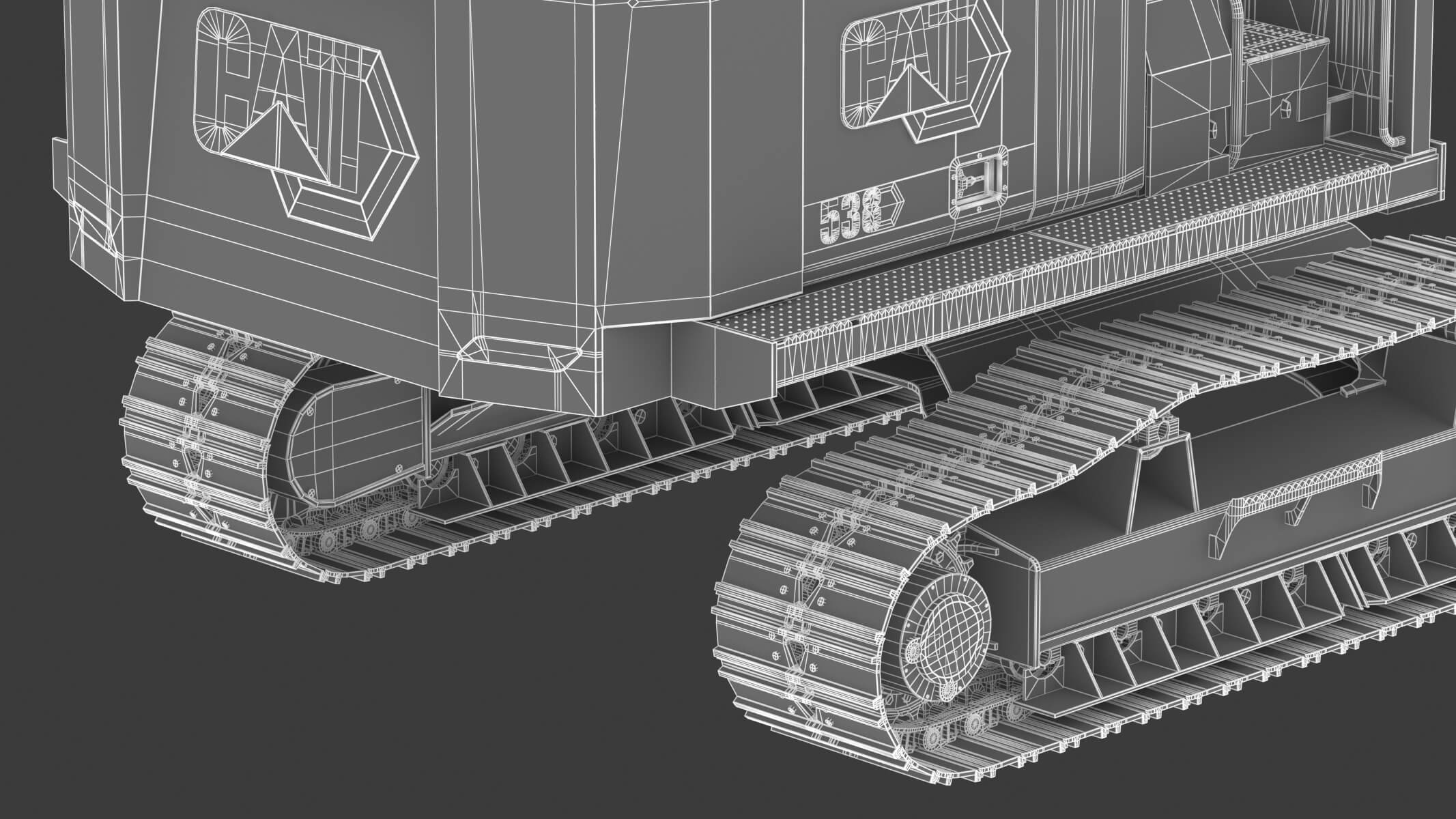 Cat Forest Machines FM538 Gf FM538 Ll - 3D Model by frezzy