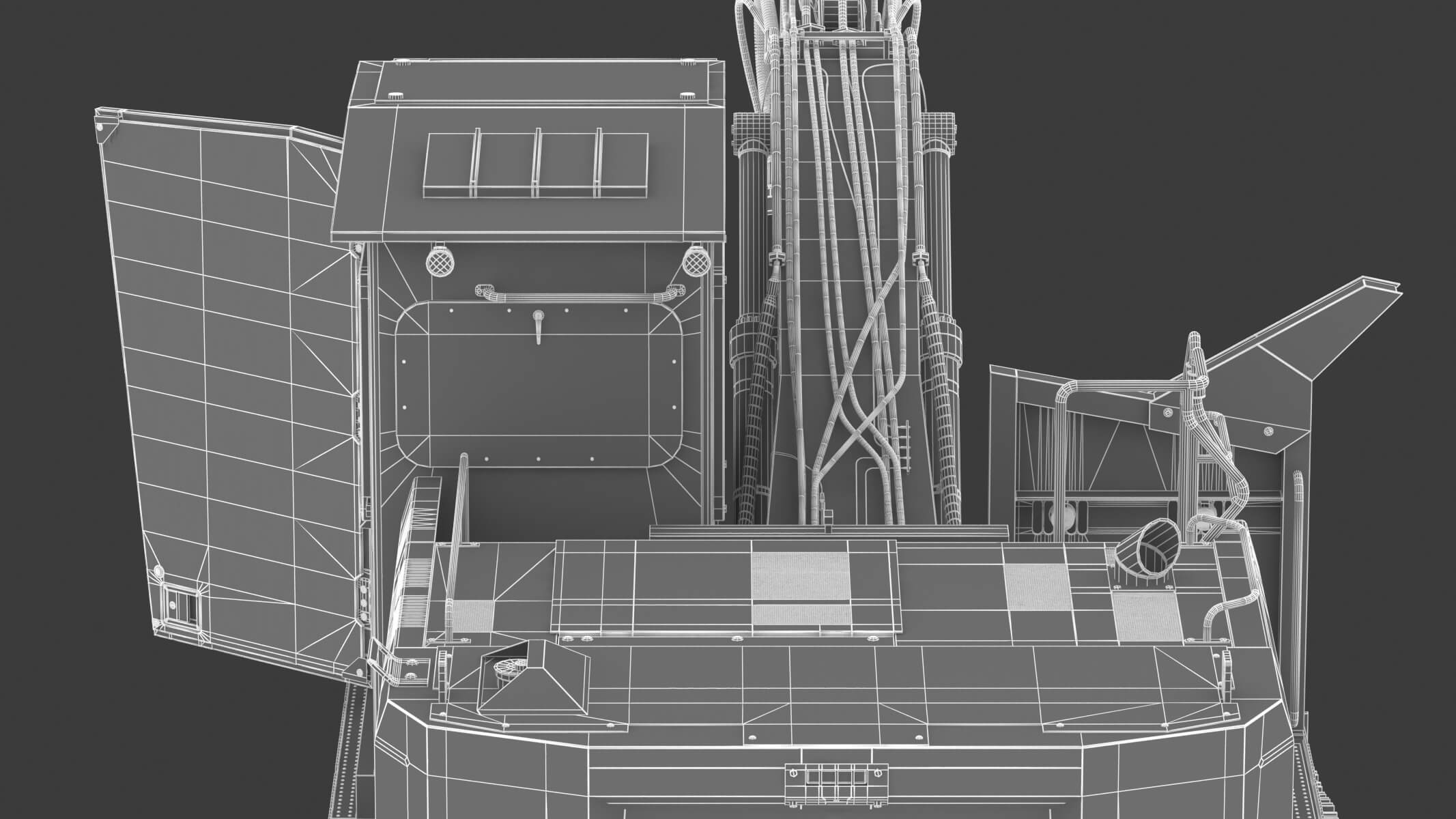 Cat Forest Machines FM538 Gf FM538 Ll - 3D Model by frezzy