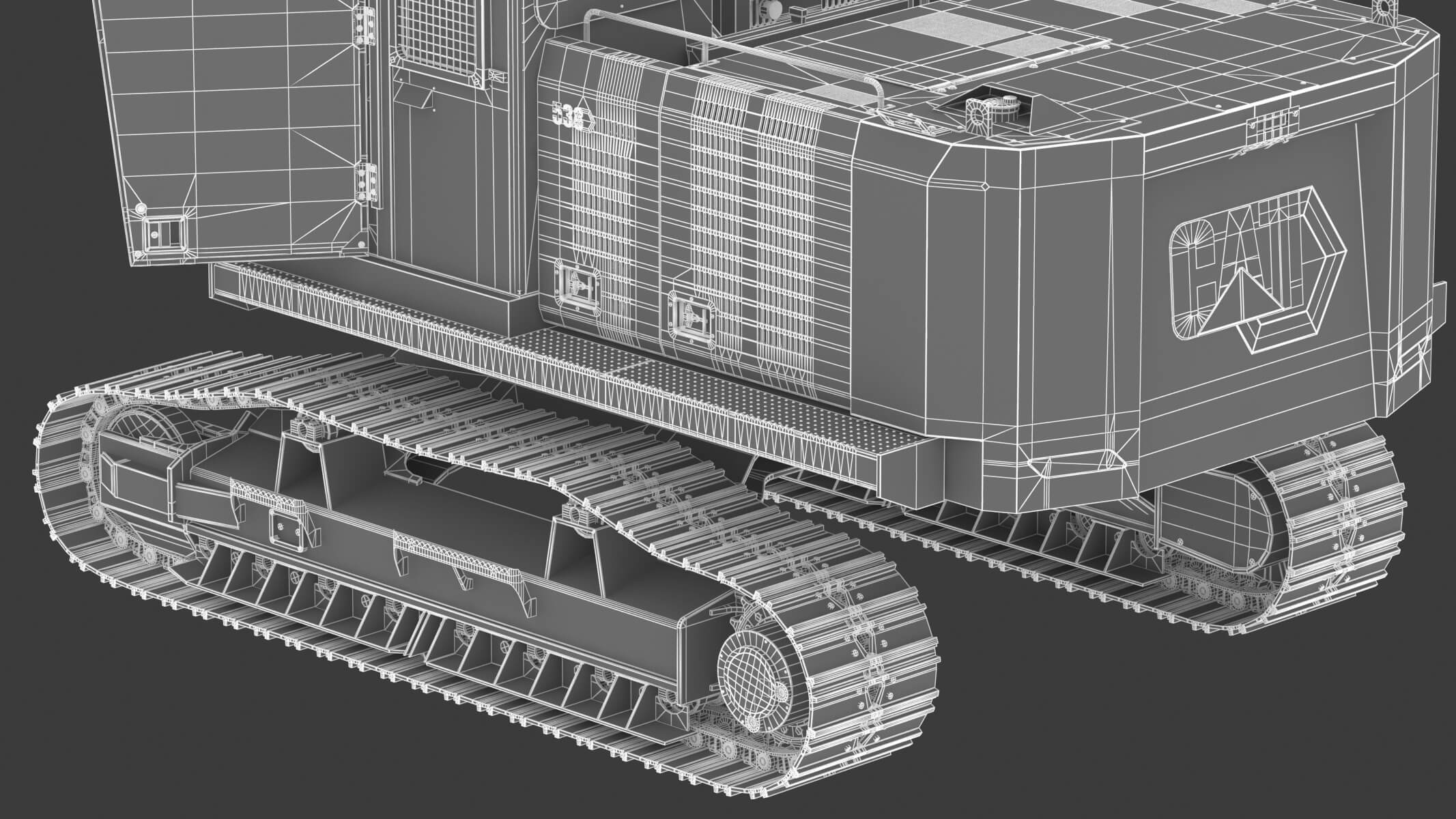 Cat Forest Machines FM538 Gf FM538 Ll - 3D Model by frezzy