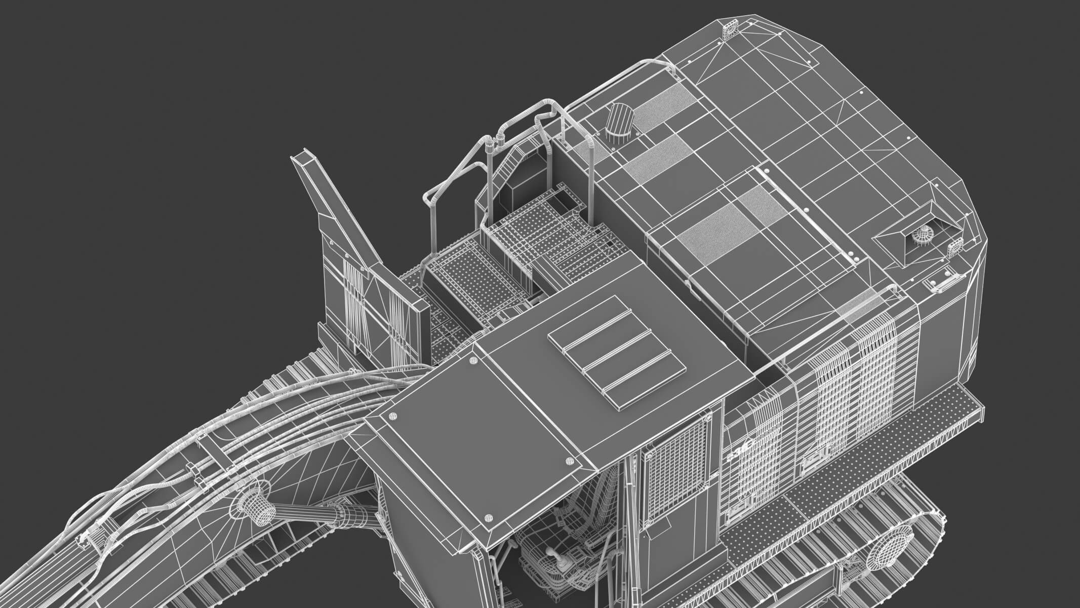 Cat Forest Machines FM538 Gf FM538 Ll - 3D Model by frezzy