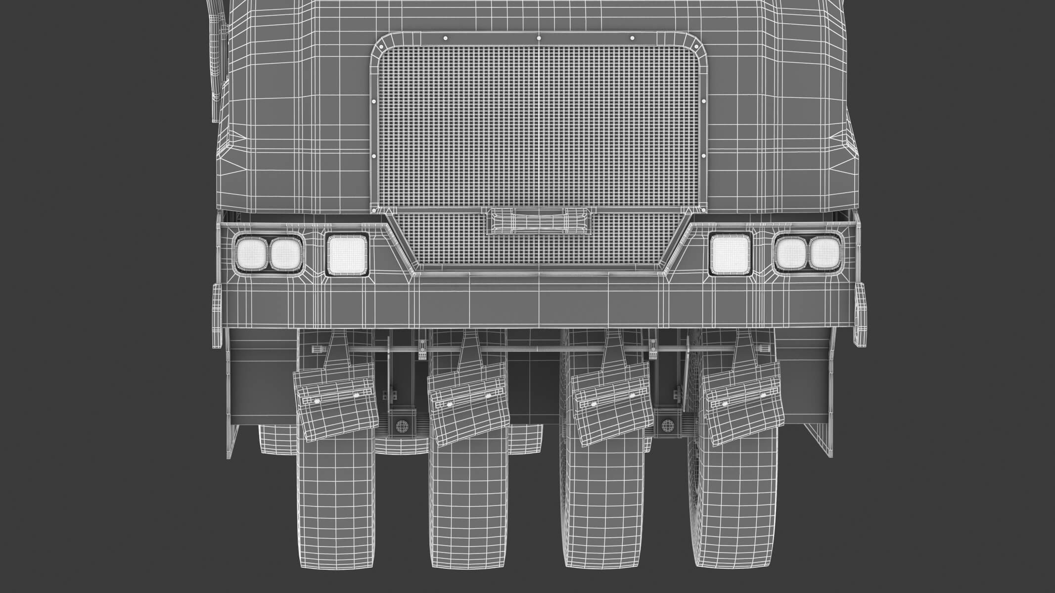Cat Pneumatic Rollers CW16 11-Wheel 3D Model by frezzy