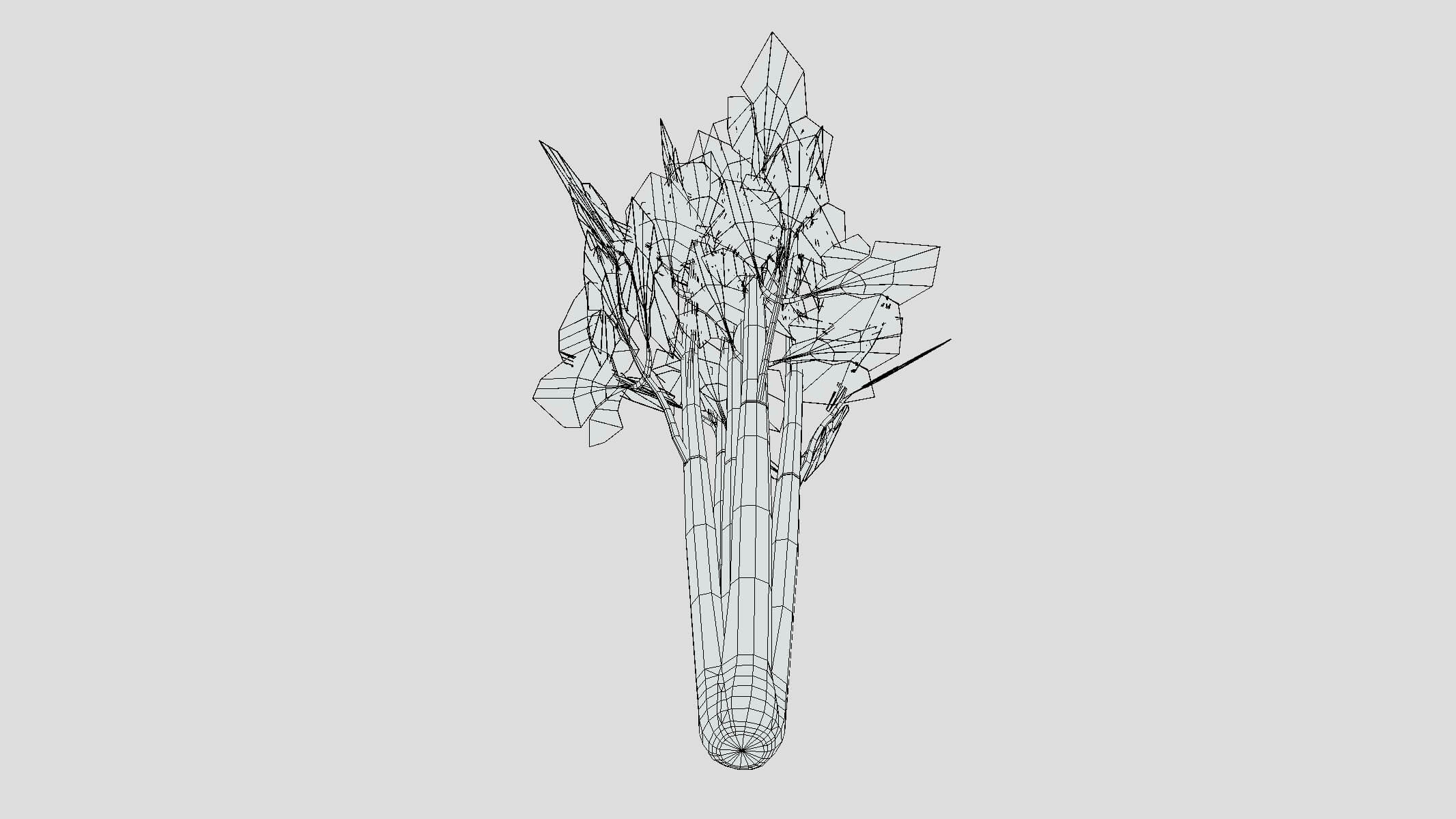 Celery Low Poly - 3D Model by frezzy