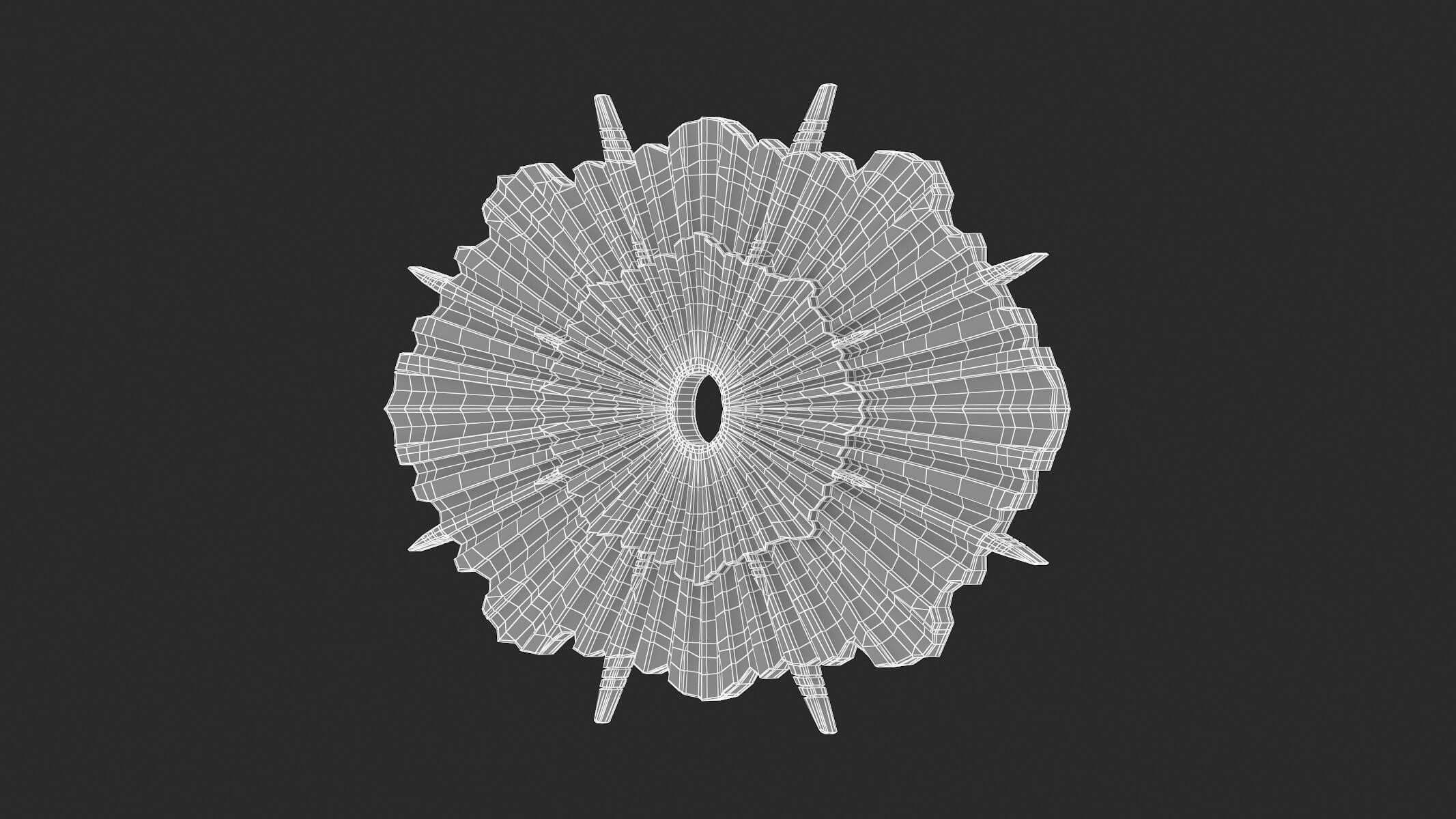 Celling Medallion 65 - 3D Model by frezzy