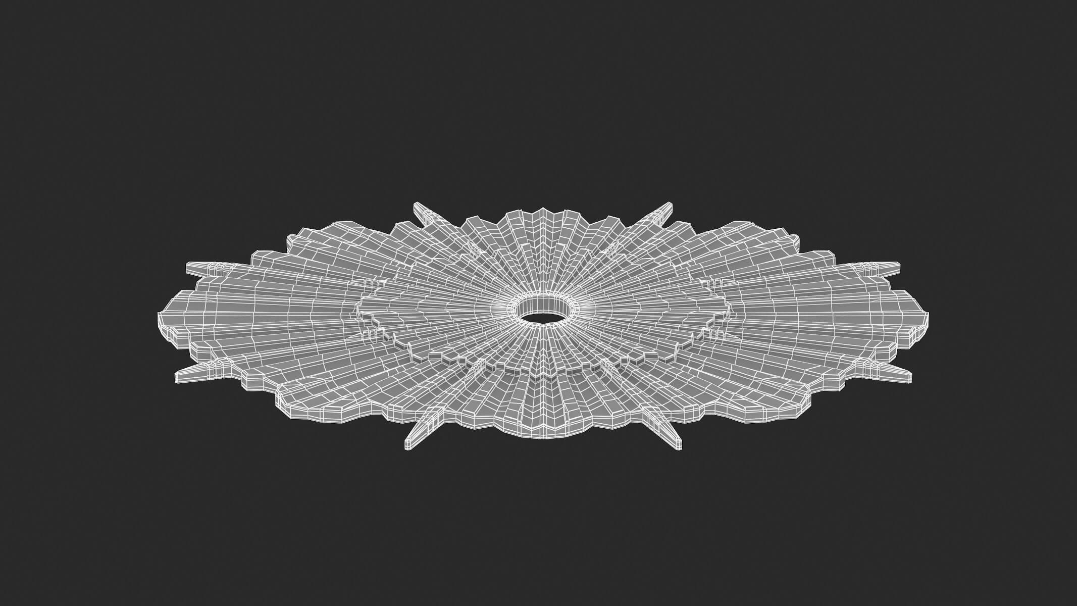 Celling Medallion 65 - 3D Model by frezzy