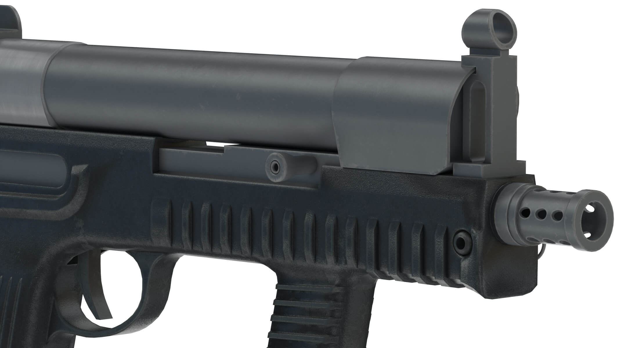 CF 05 Submachine Gun Low Poly - 3D Model by frezzy