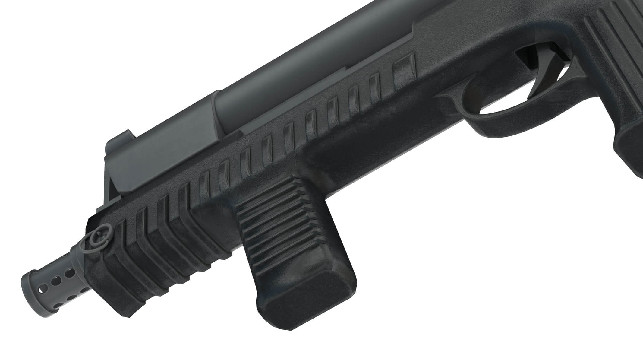 CF 05 Submachine Gun Low Poly - 3D Model by frezzy