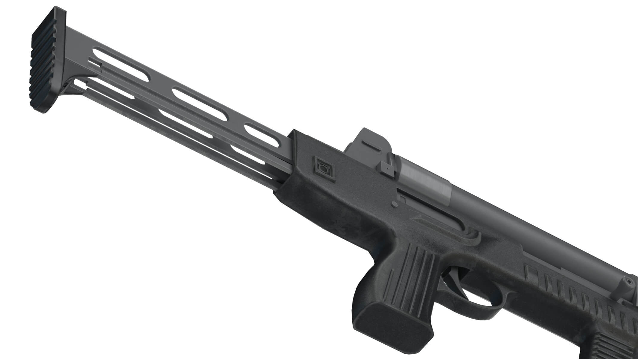 CF 05 Submachine Gun Low Poly - 3D Model by frezzy