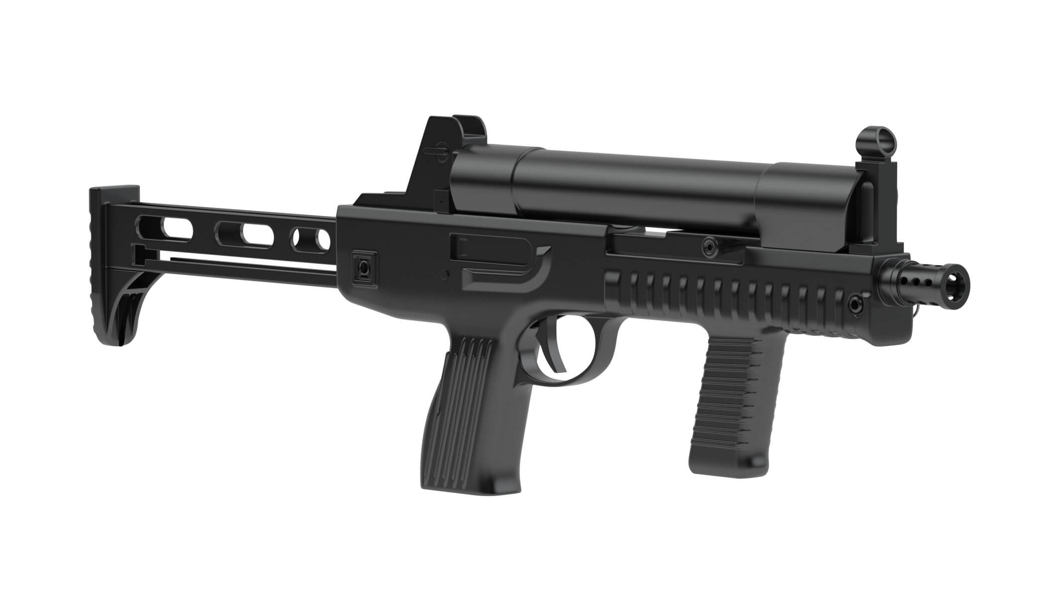 CF-05 Submachine Gun 3D Model by frezzy