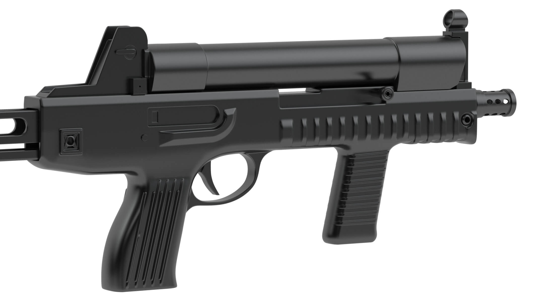 CF-05 Submachine Gun 3D Model by frezzy