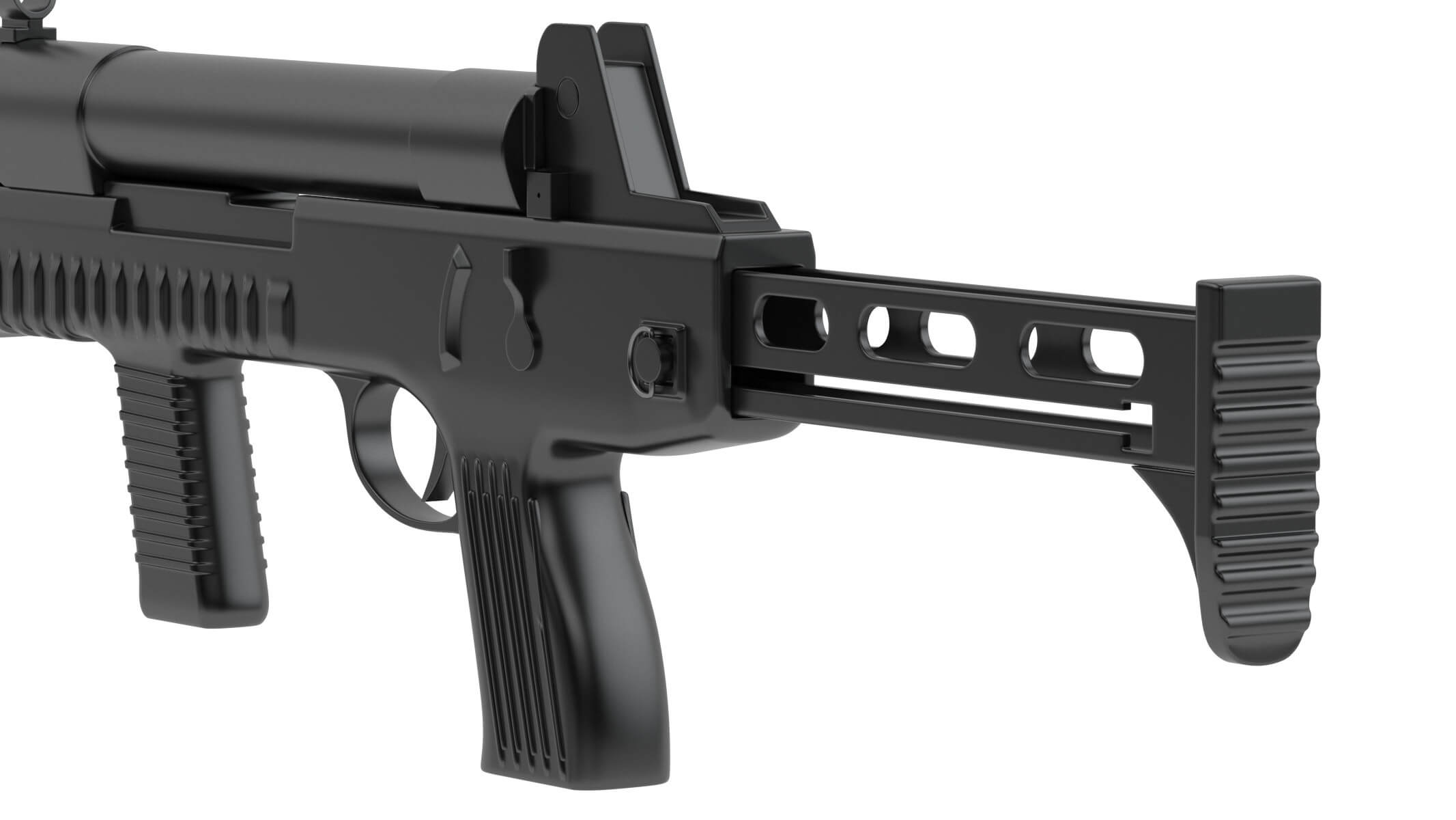 CF-05 Submachine Gun 3D Model by frezzy