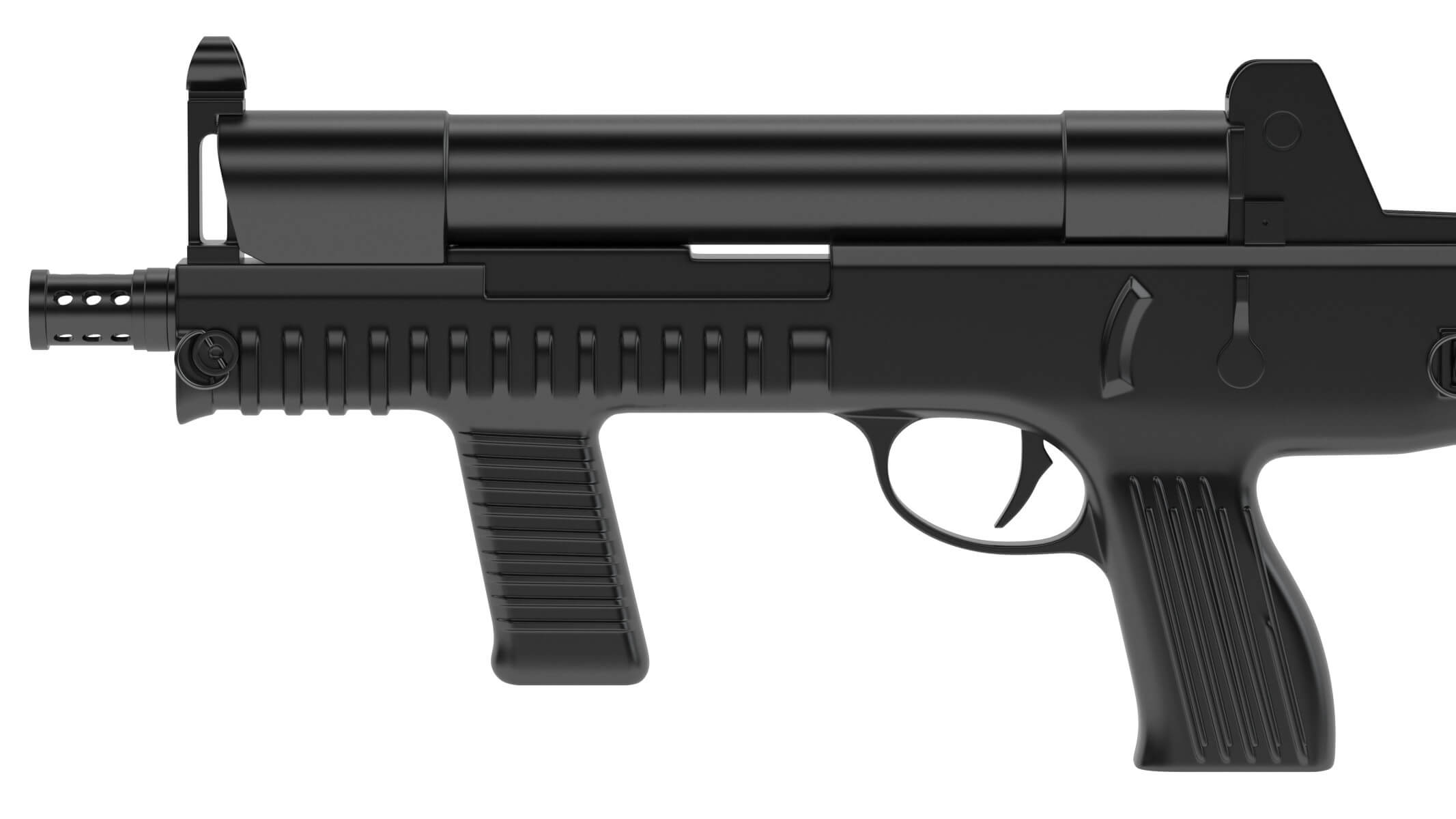 CF-05 Submachine Gun 3D Model by frezzy