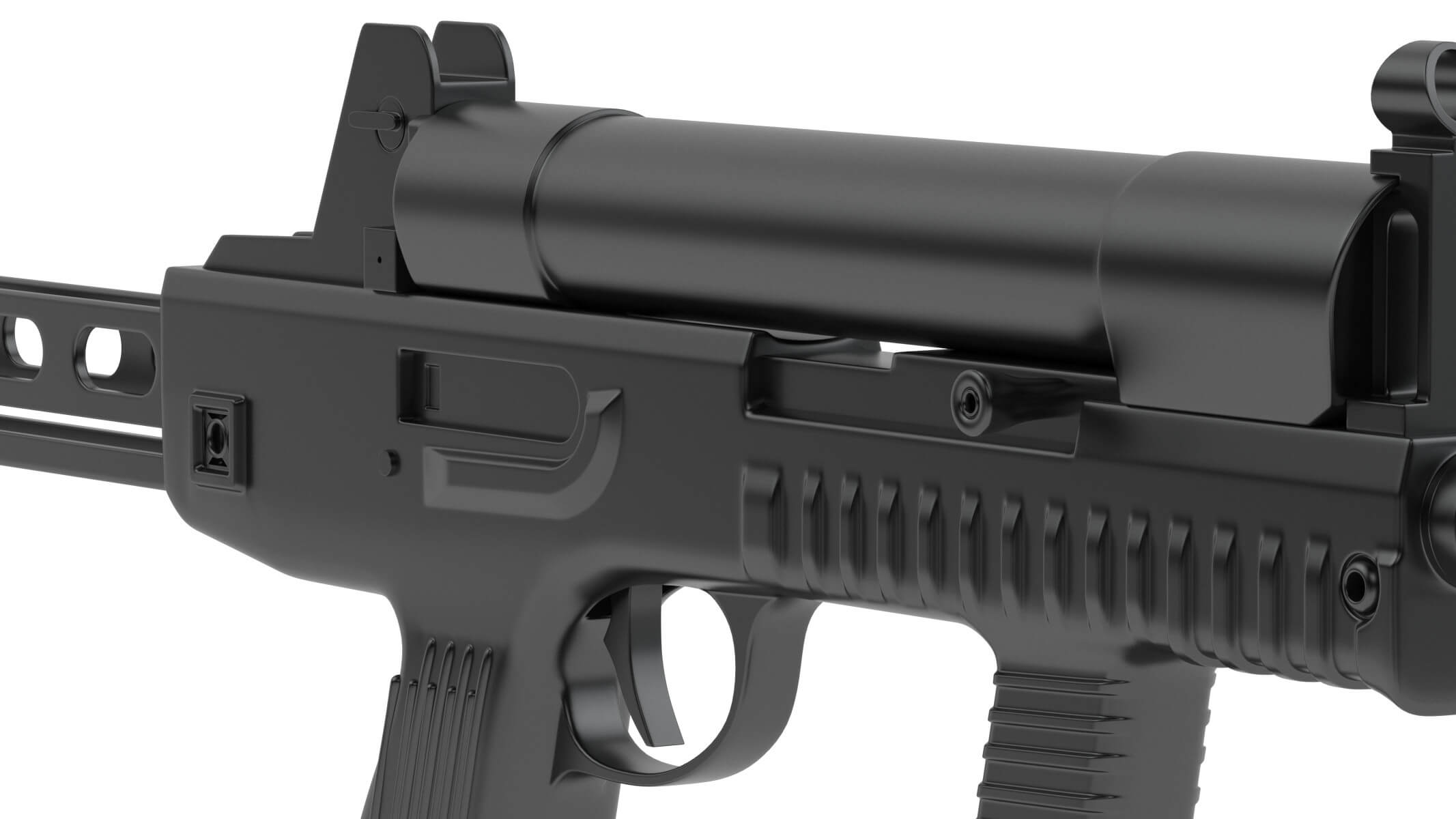 CF-05 Submachine Gun 3D Model by frezzy