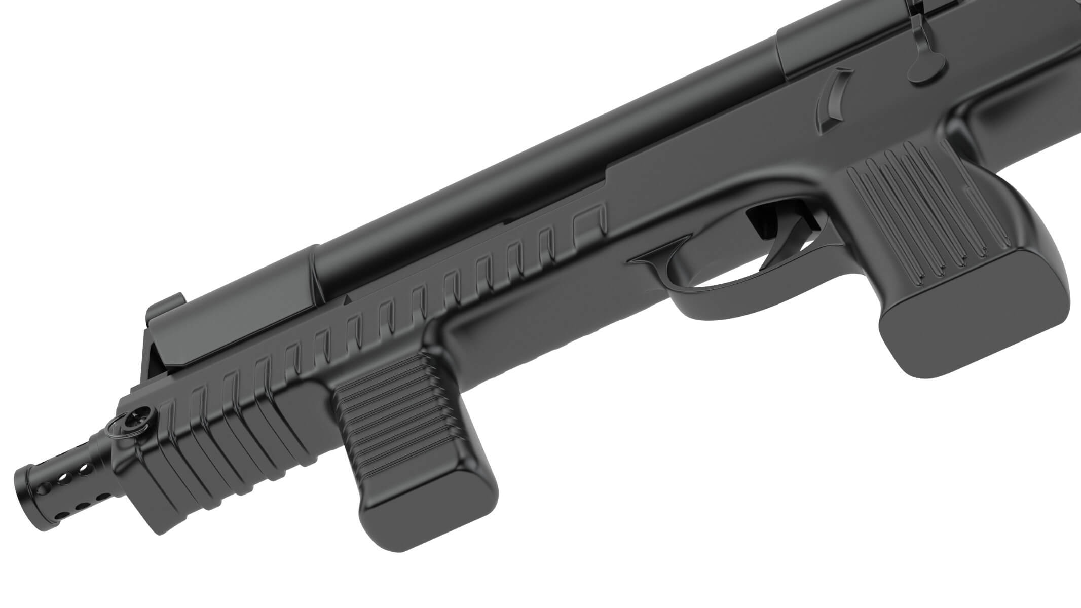 CF-05 Submachine Gun 3D Model by frezzy