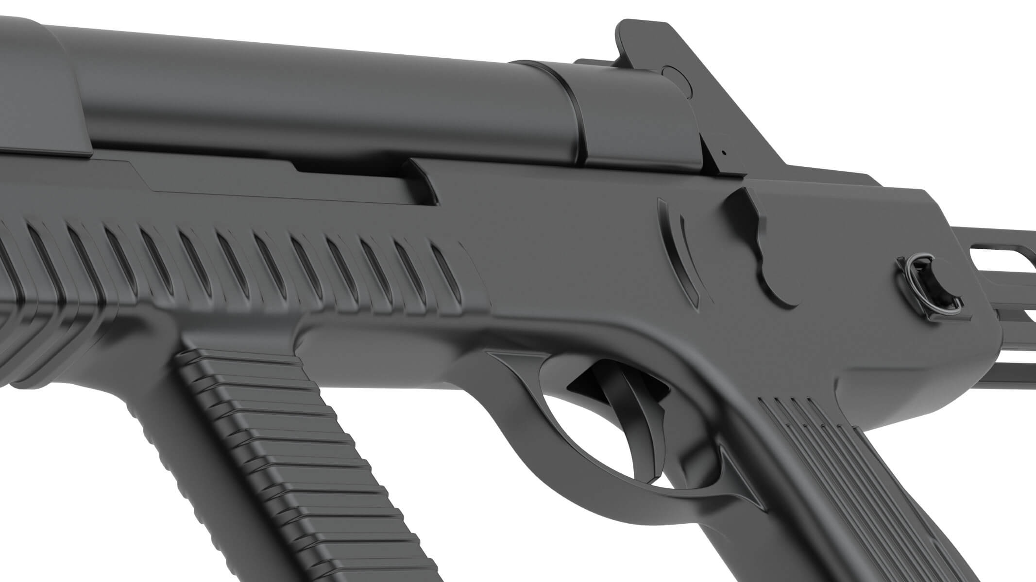 CF-05 Submachine Gun 3D Model by frezzy