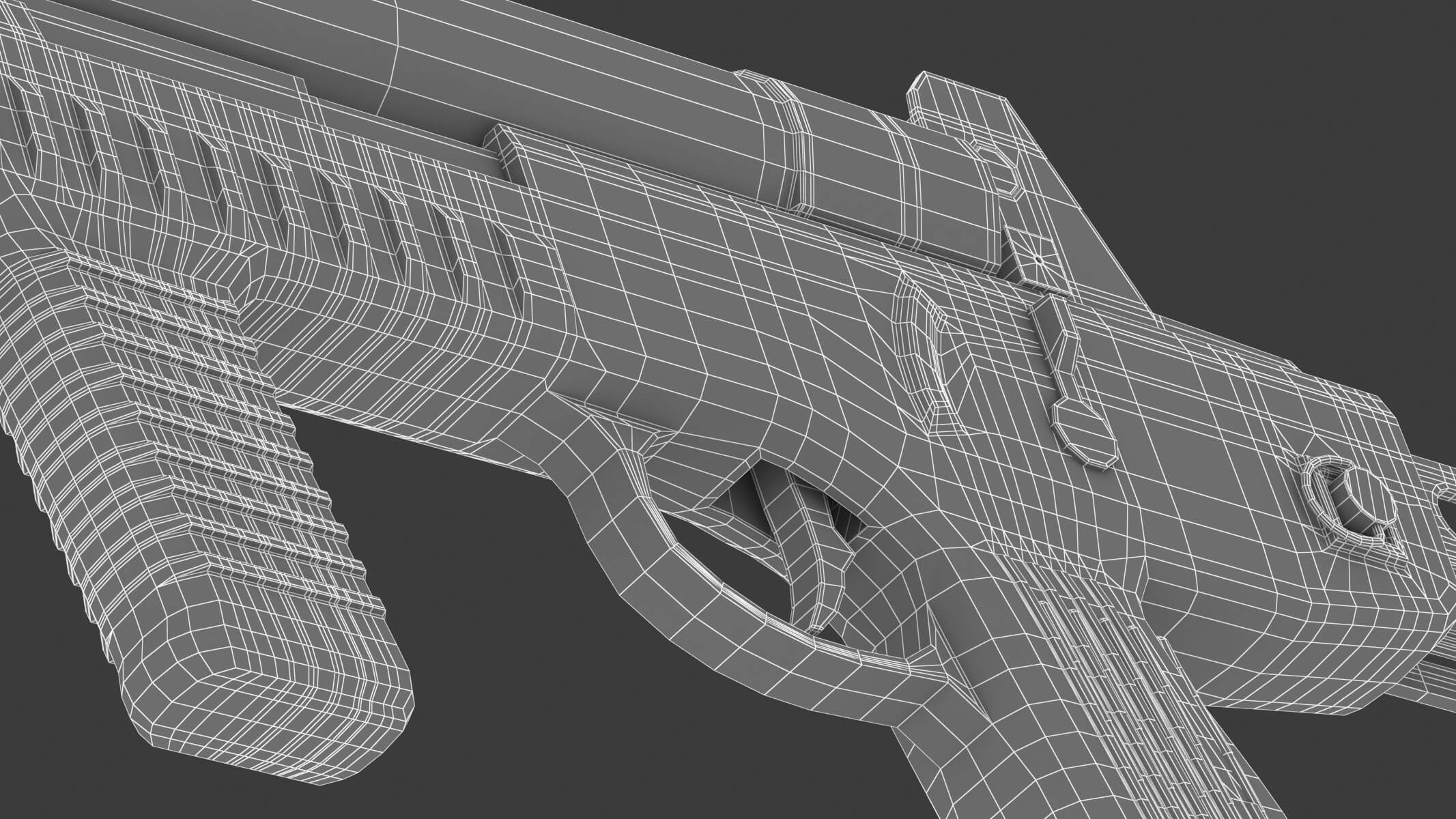 CF-05 Submachine Gun 3D Model by frezzy
