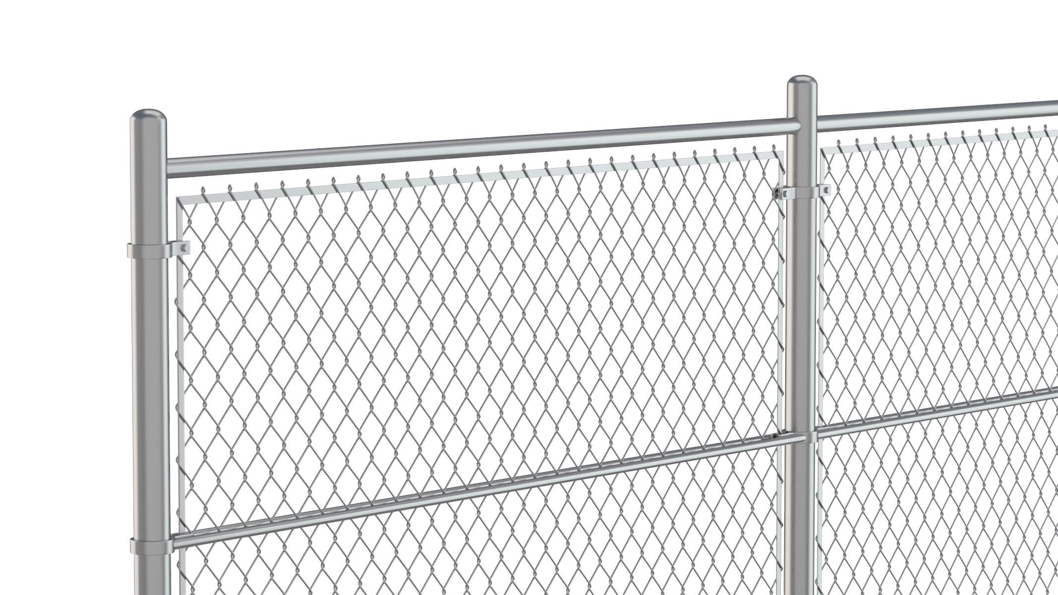 Chain Link Fence - 3D Model by frezzy