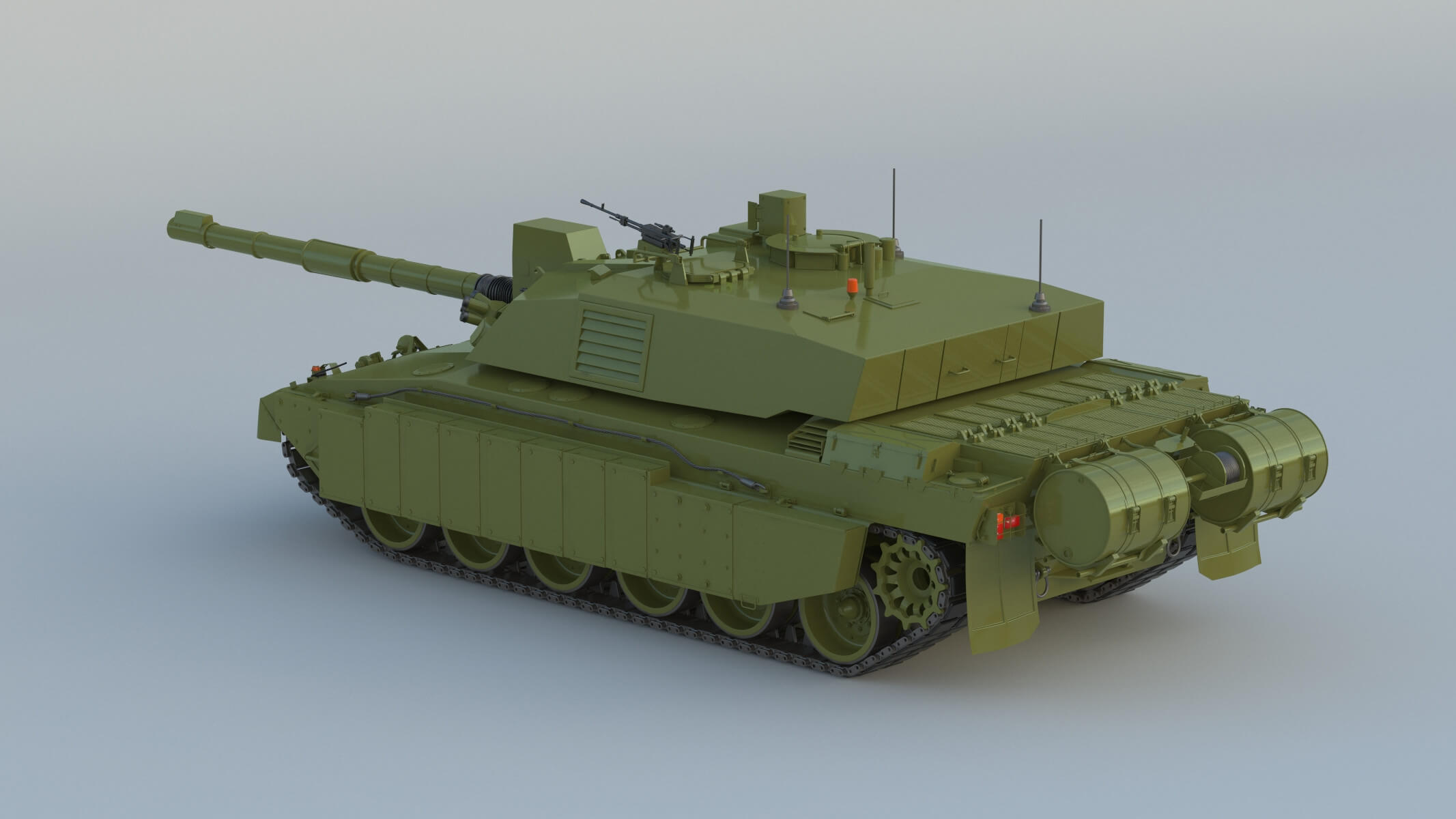 Challenger 2 - 3D Model by frezzy