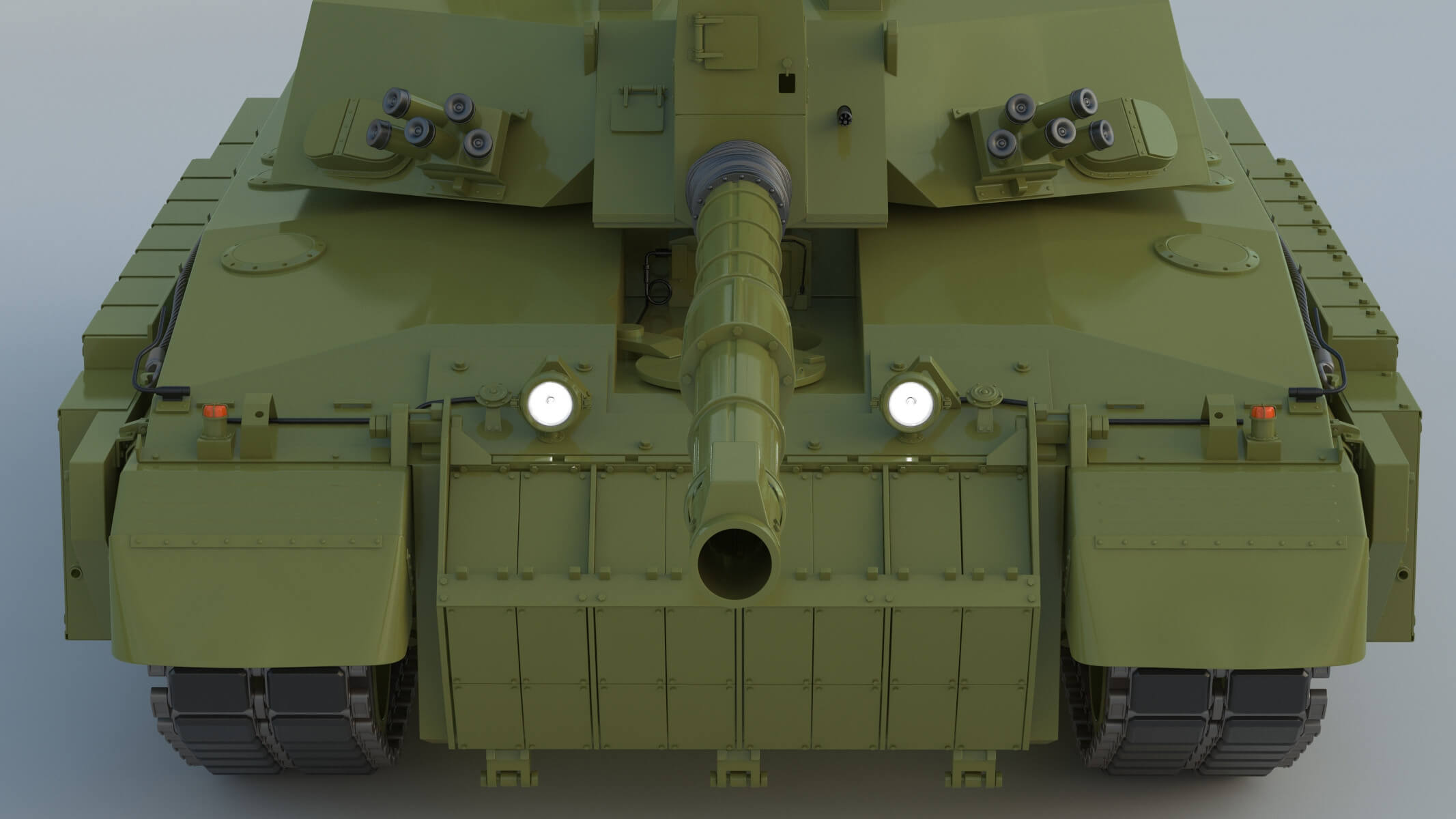 Challenger 2 - 3D Model by frezzy