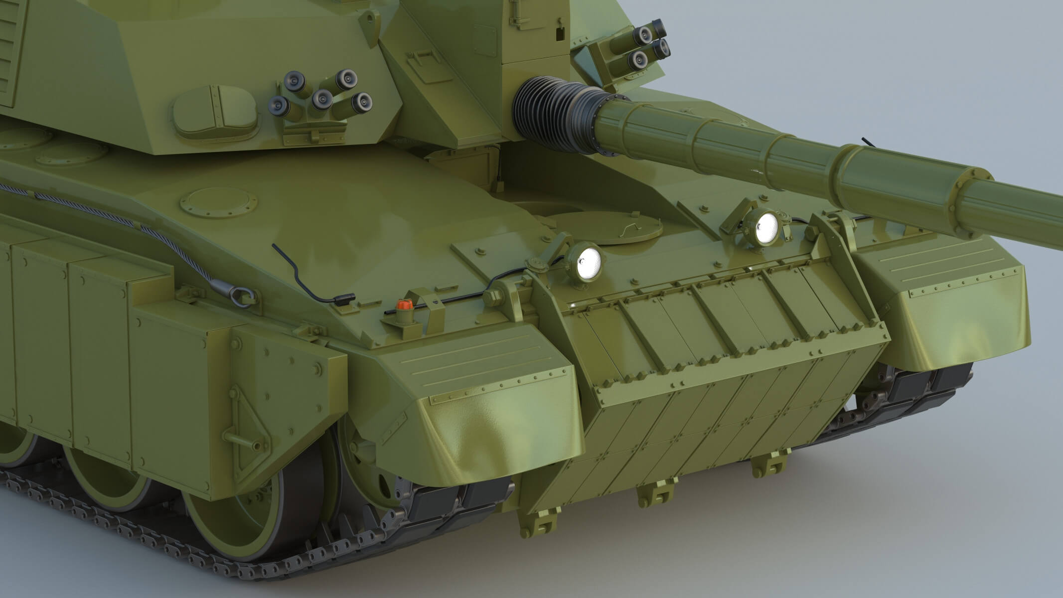 Challenger 2 - 3D Model by frezzy