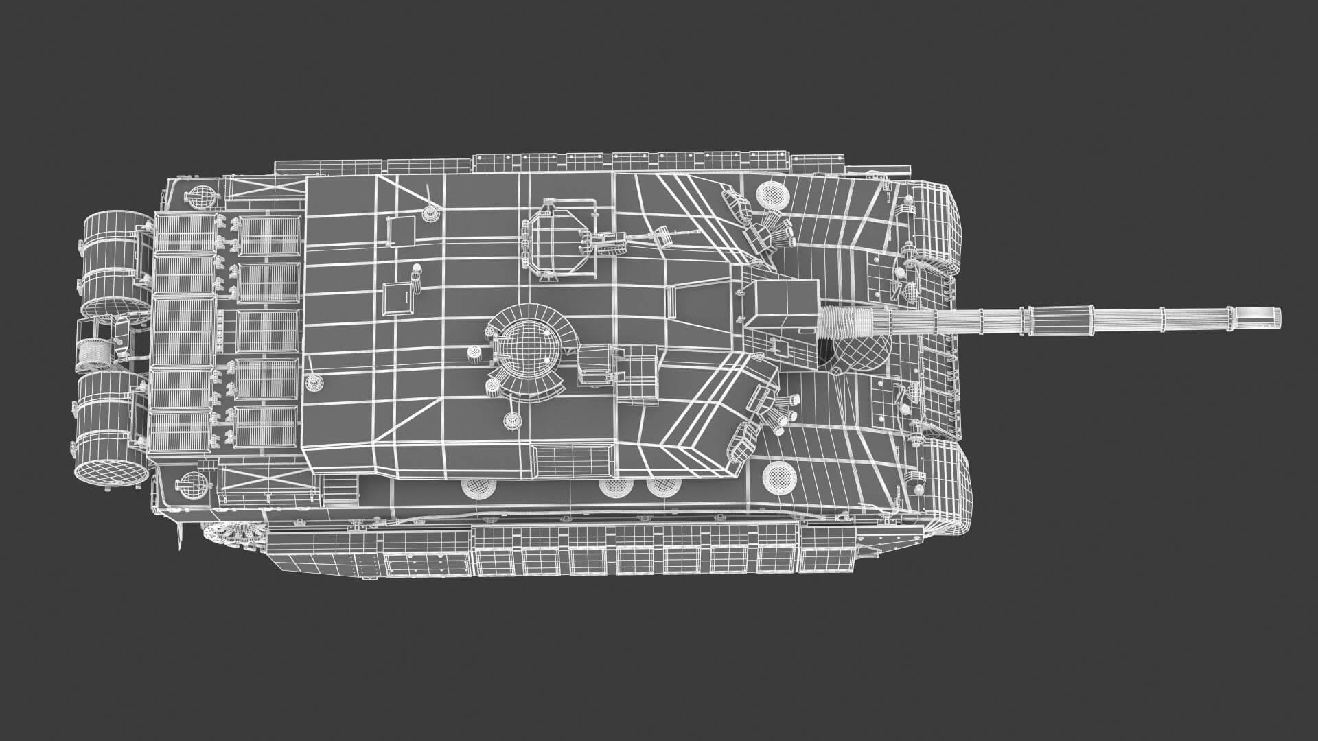 Challenger 2 - 3D Model by frezzy