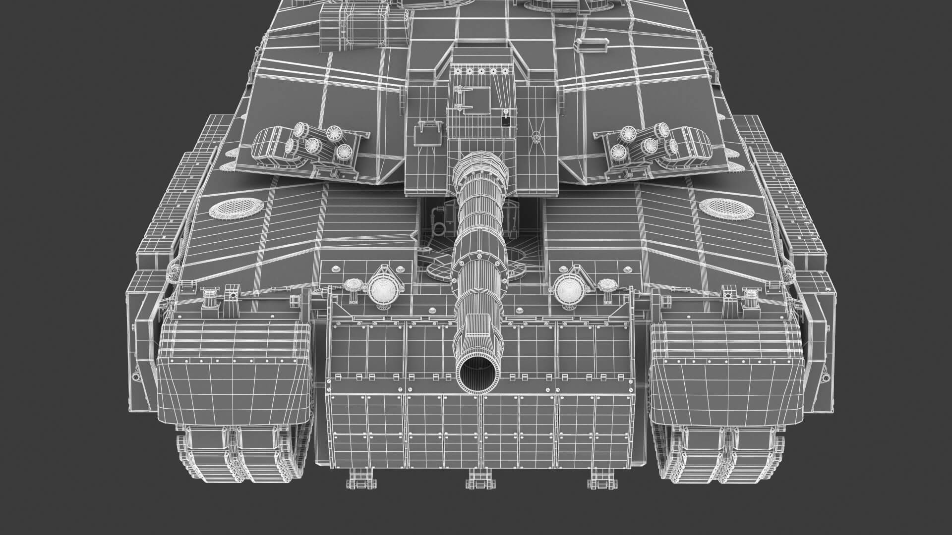 Challenger 2 - 3D Model by frezzy