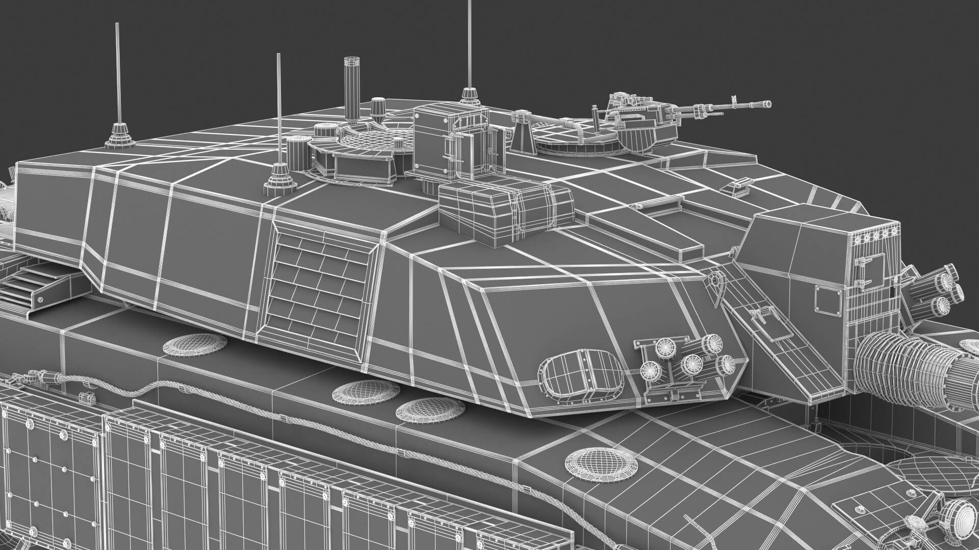 Challenger 2 - 3D Model by frezzy