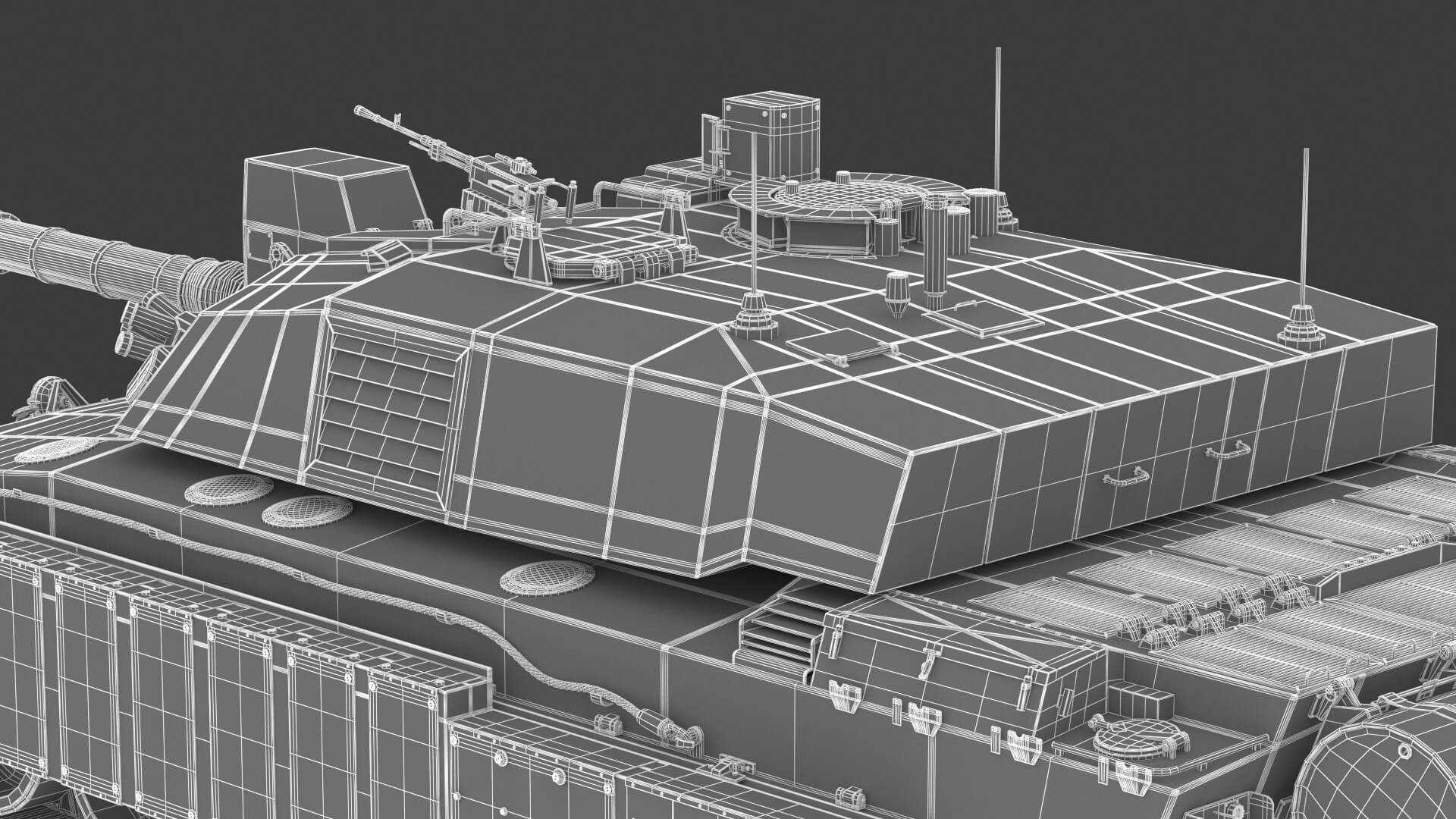 Challenger 2 - 3D Model by frezzy