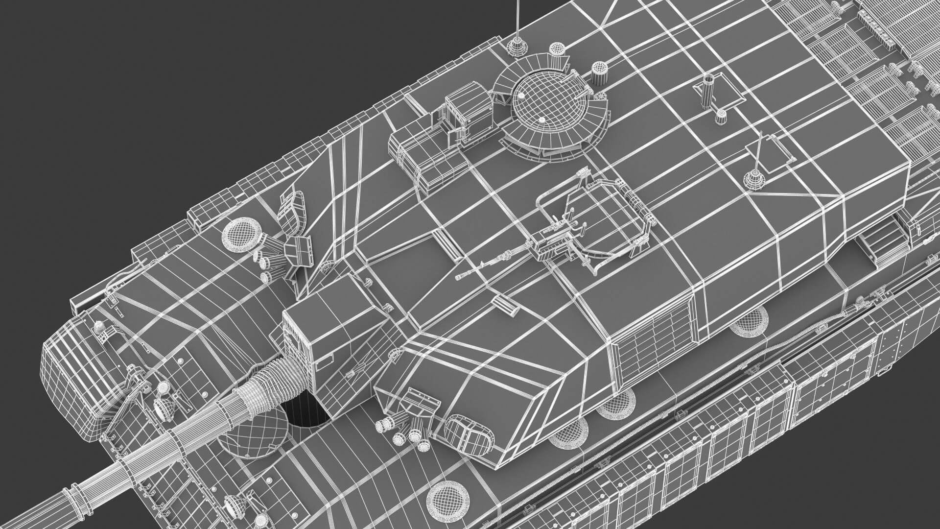 Challenger 2 - 3D Model by frezzy