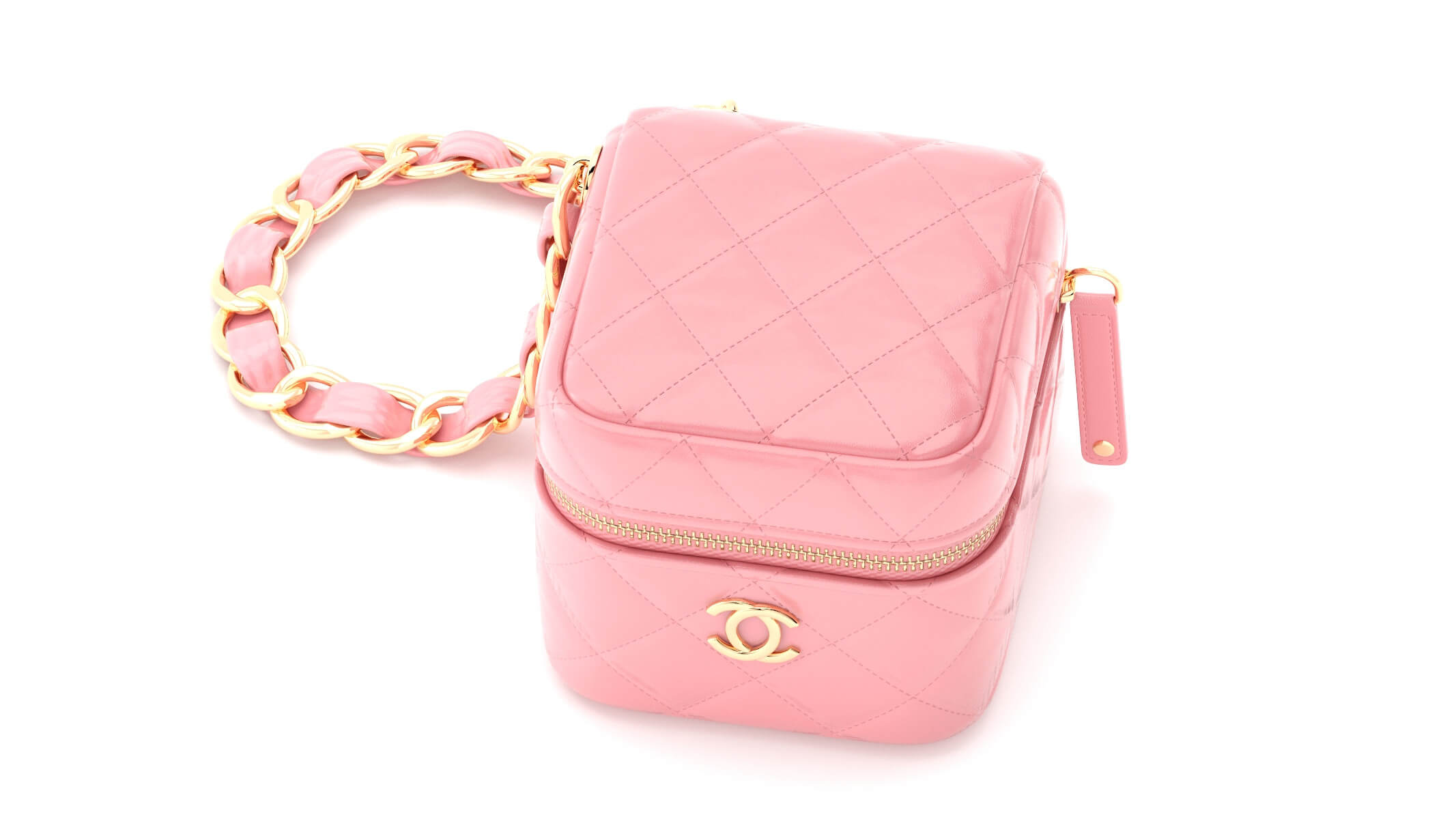 Chanel Clutch With Handle - 3D Model by frezzy