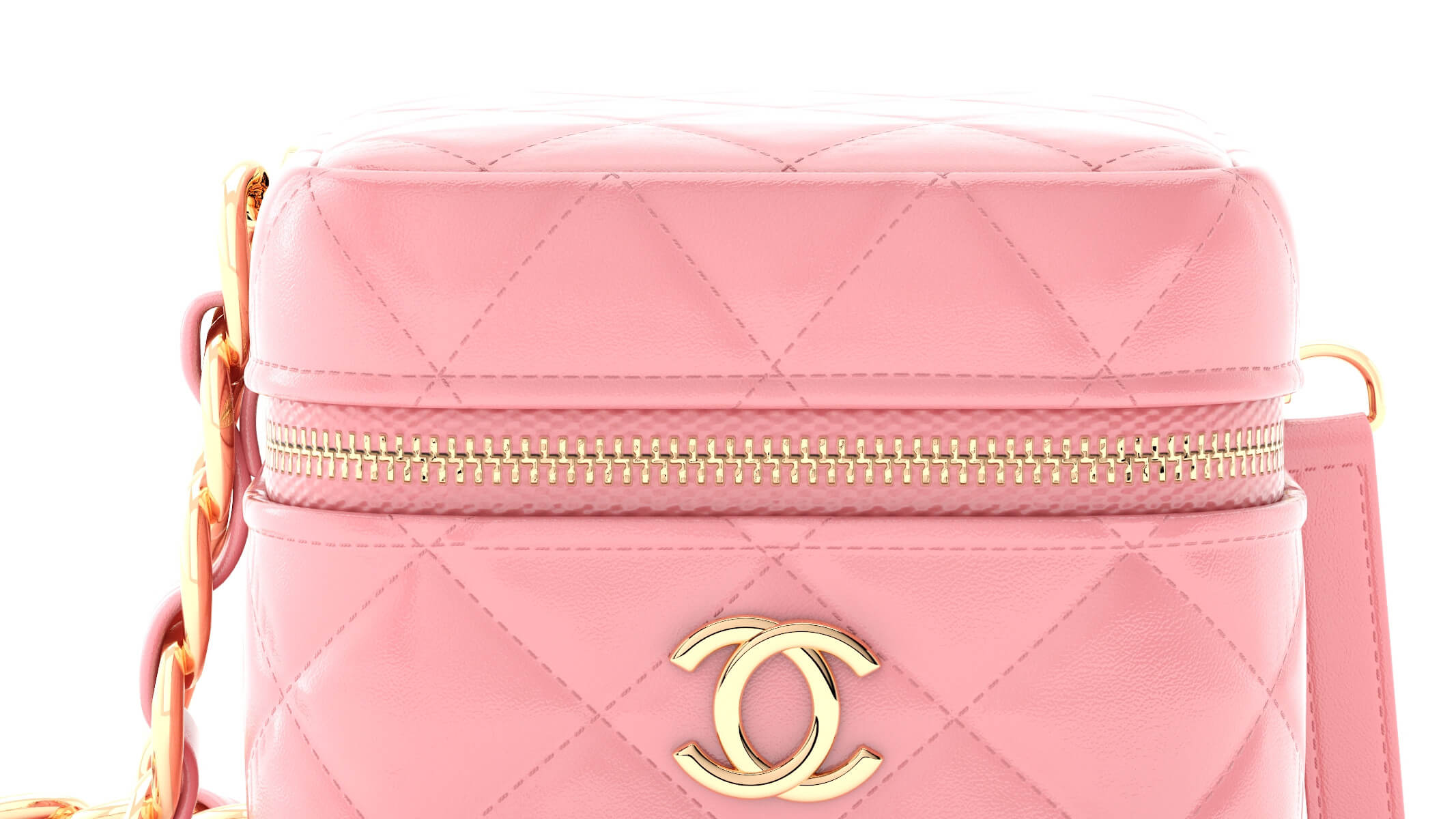 Chanel Clutch With Handle - 3D Model by frezzy