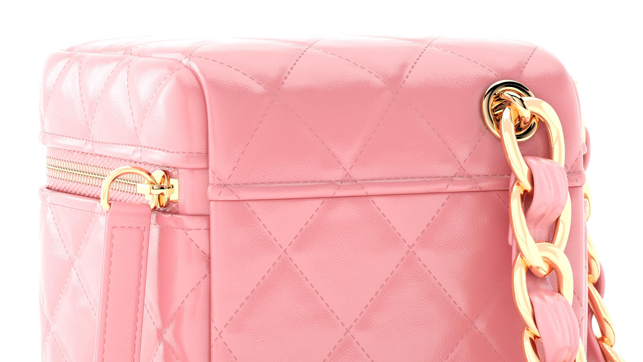 Chanel Clutch With Handle - 3D Model by frezzy