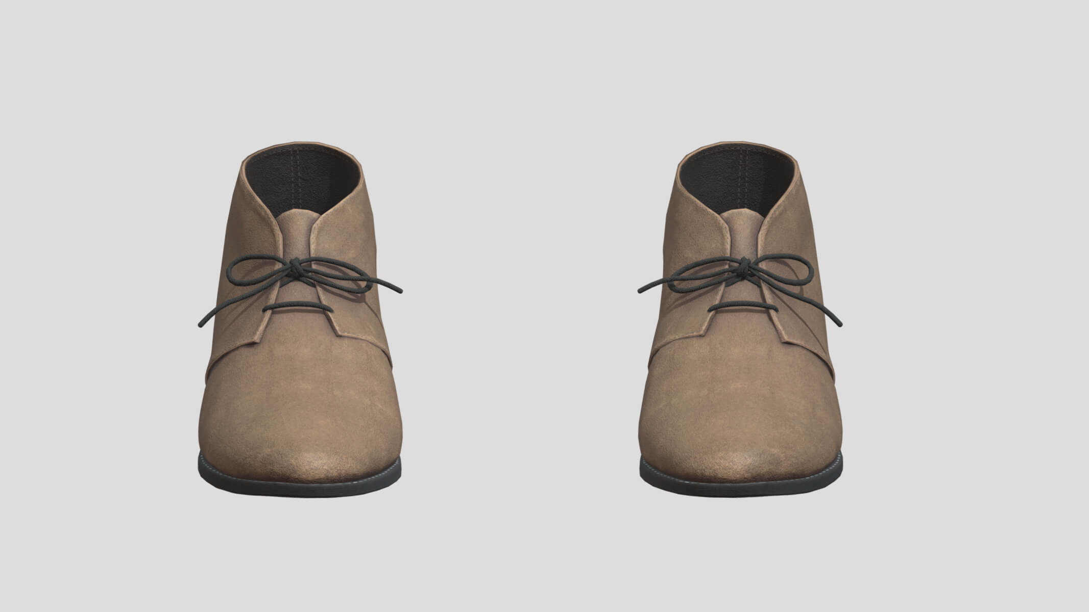 Chukkas Low Poly - 3D Model by frezzy