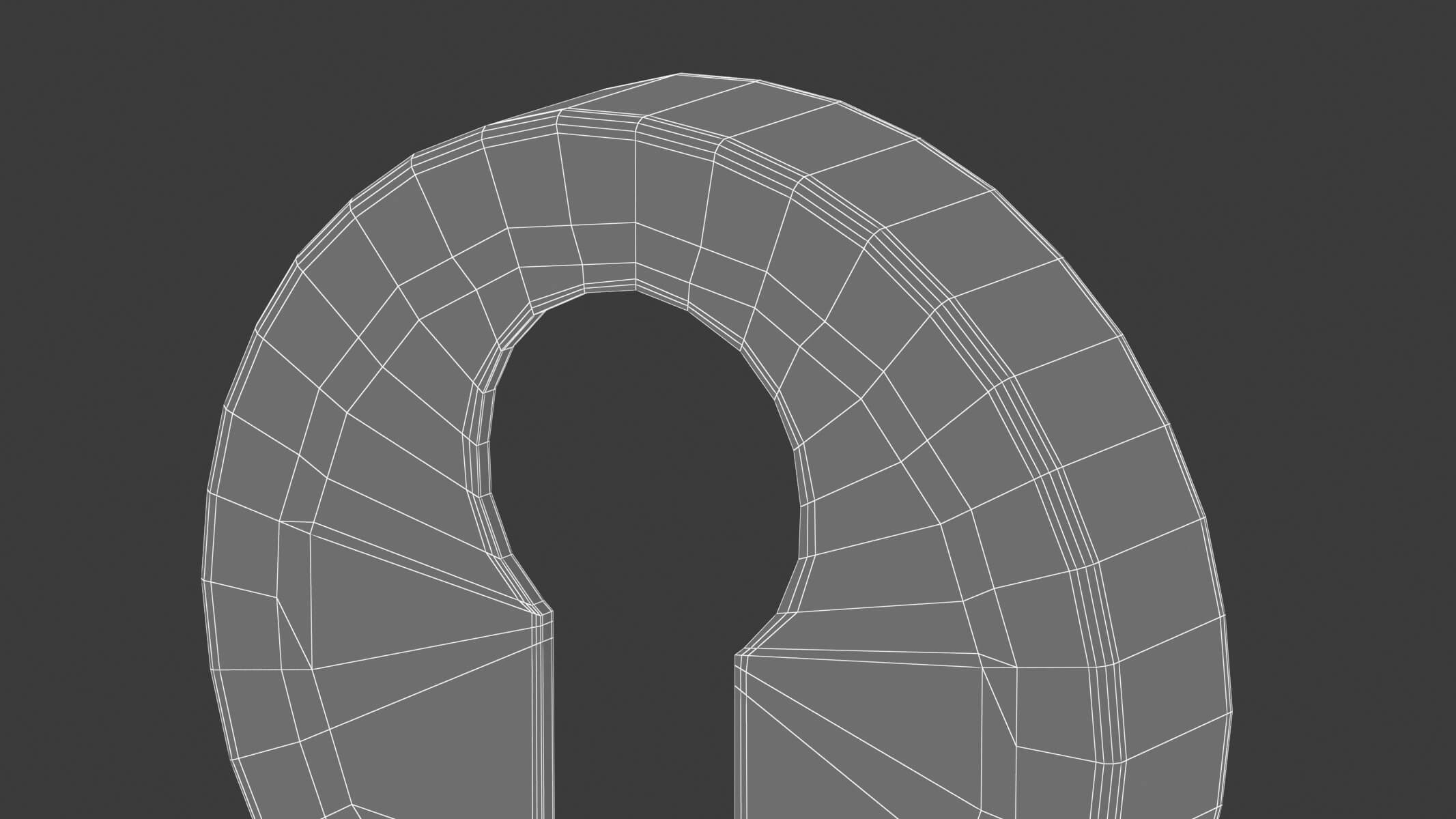 Circle Matt Black Hole Cover - 3D Model by frezzy