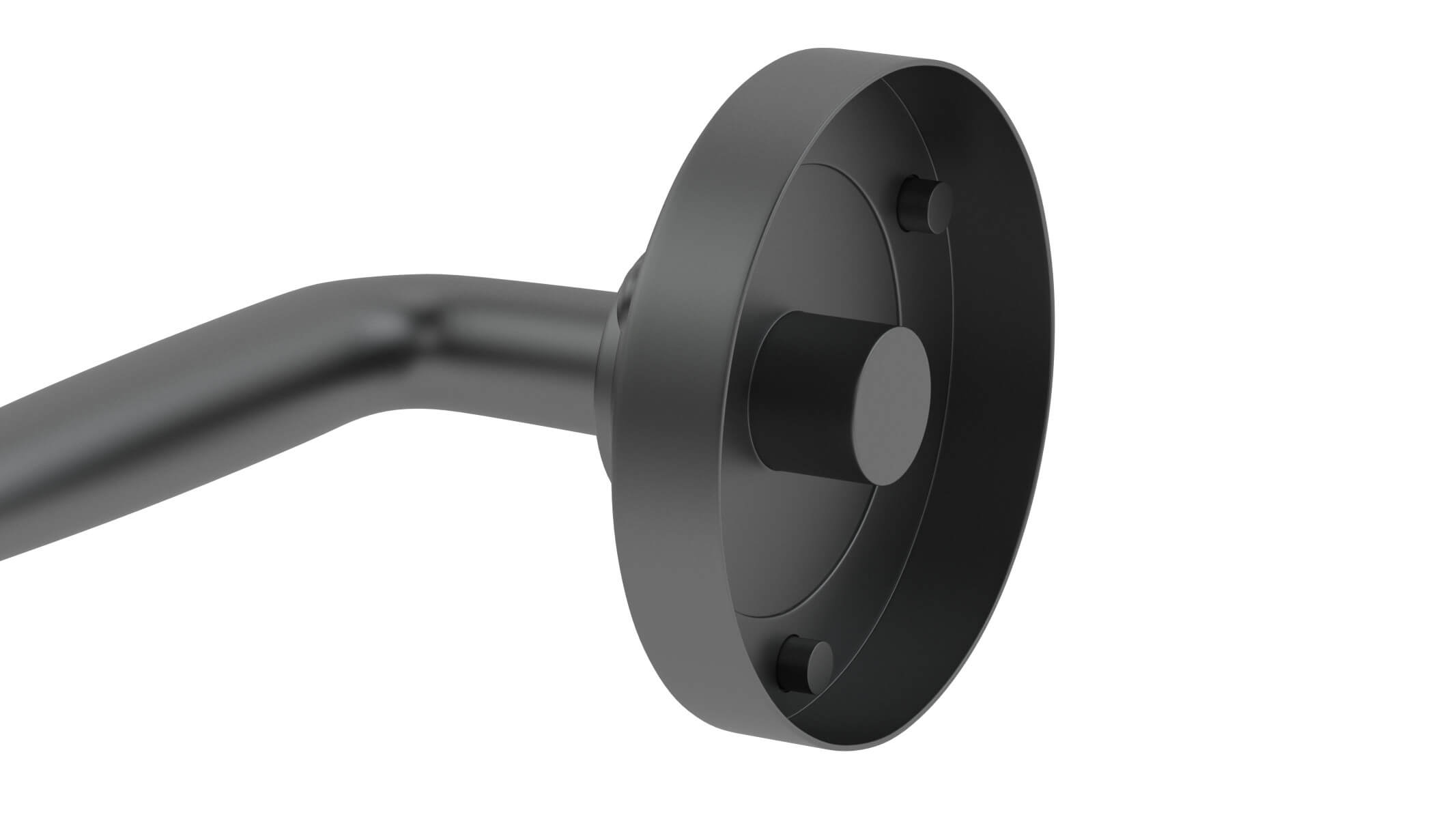 Circle Stonebridge Curl Door Handle - 3D Model by frezzy