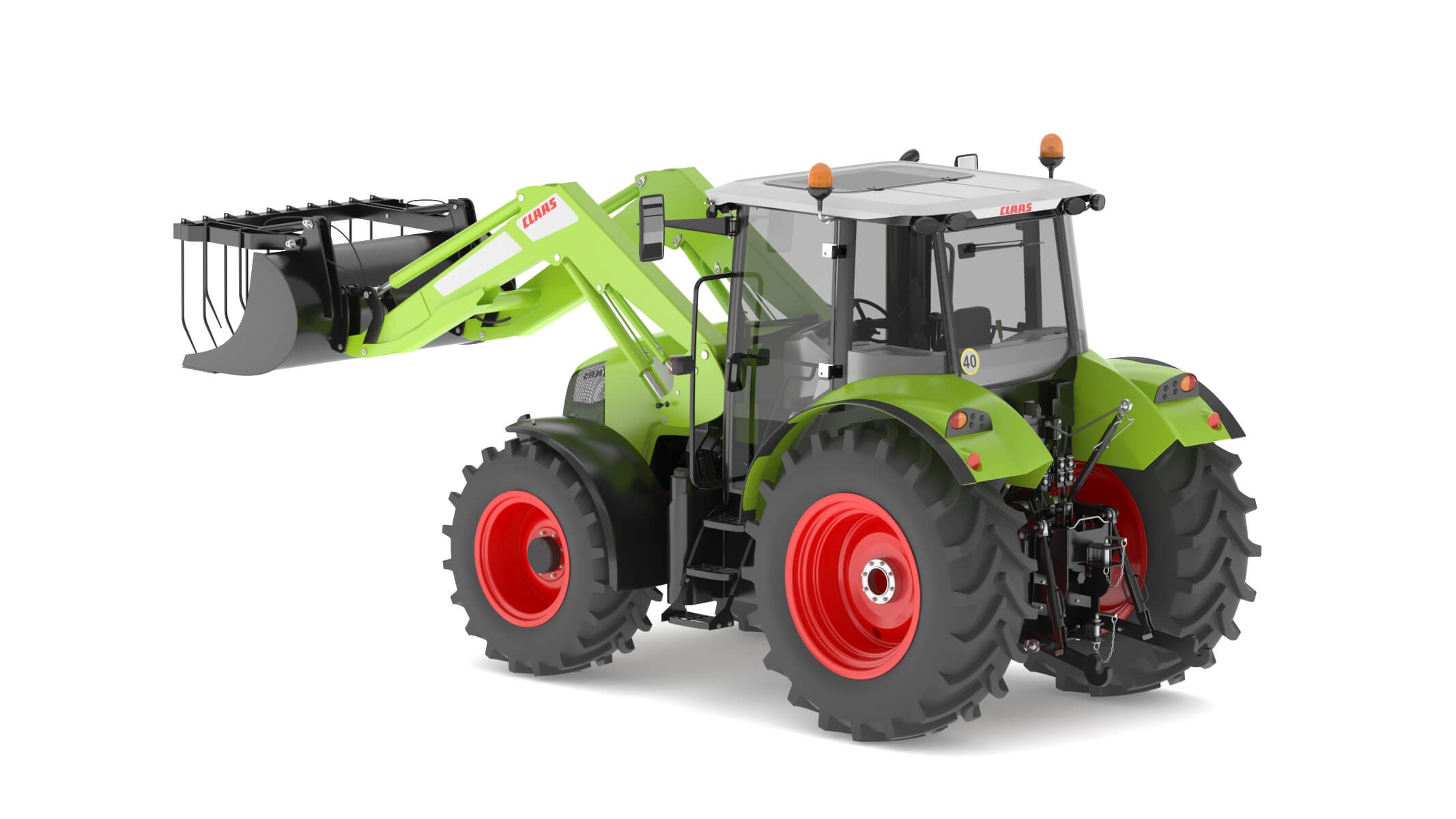 Claas Arion 400 Tractor Version 2010 - 3D Model by frezzy