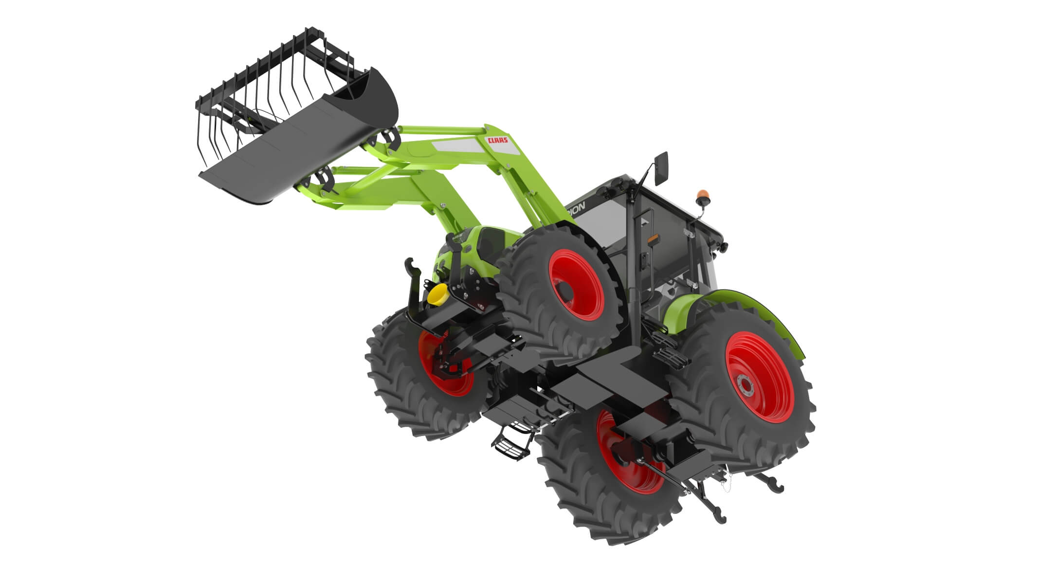 Claas Arion 400 Tractor Version 2010 - 3D Model by frezzy