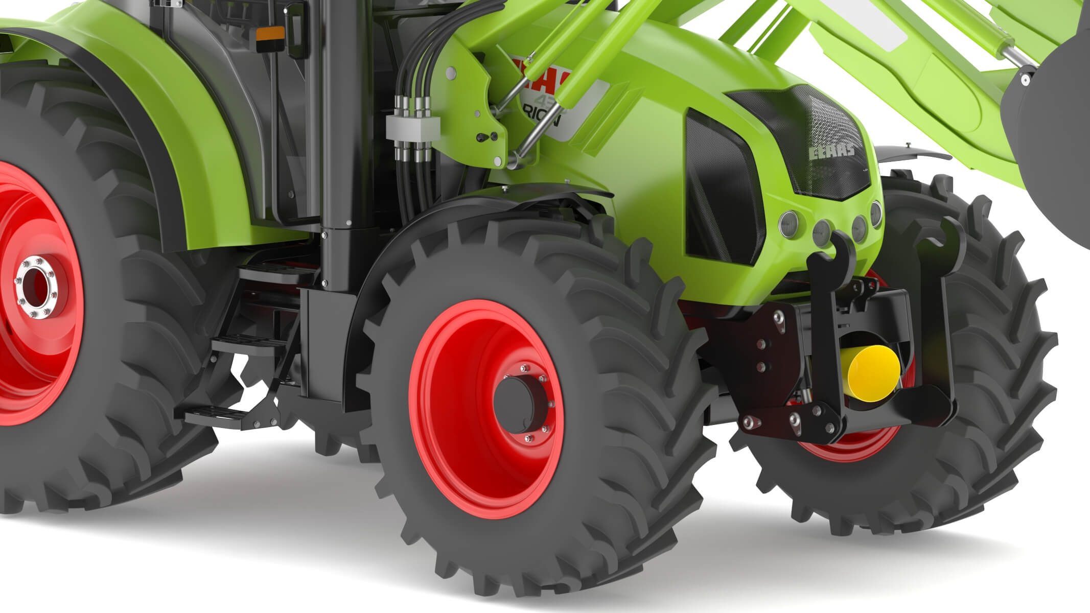 Claas Arion 400 Tractor Version 2010 - 3D Model by frezzy