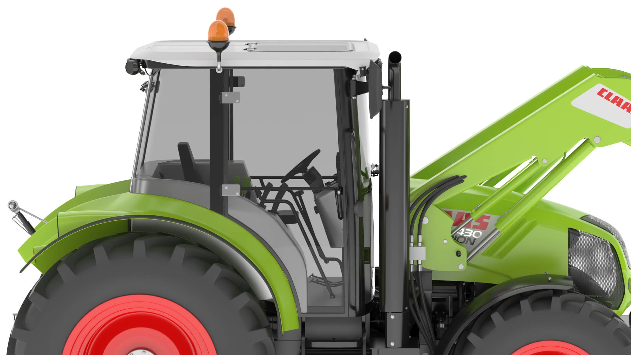 Claas Arion 400 Tractor Version 2010 - 3D Model by frezzy