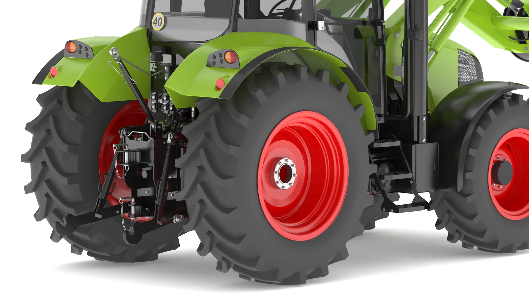 Claas Arion 400 Tractor Version 2010 - 3D Model by frezzy