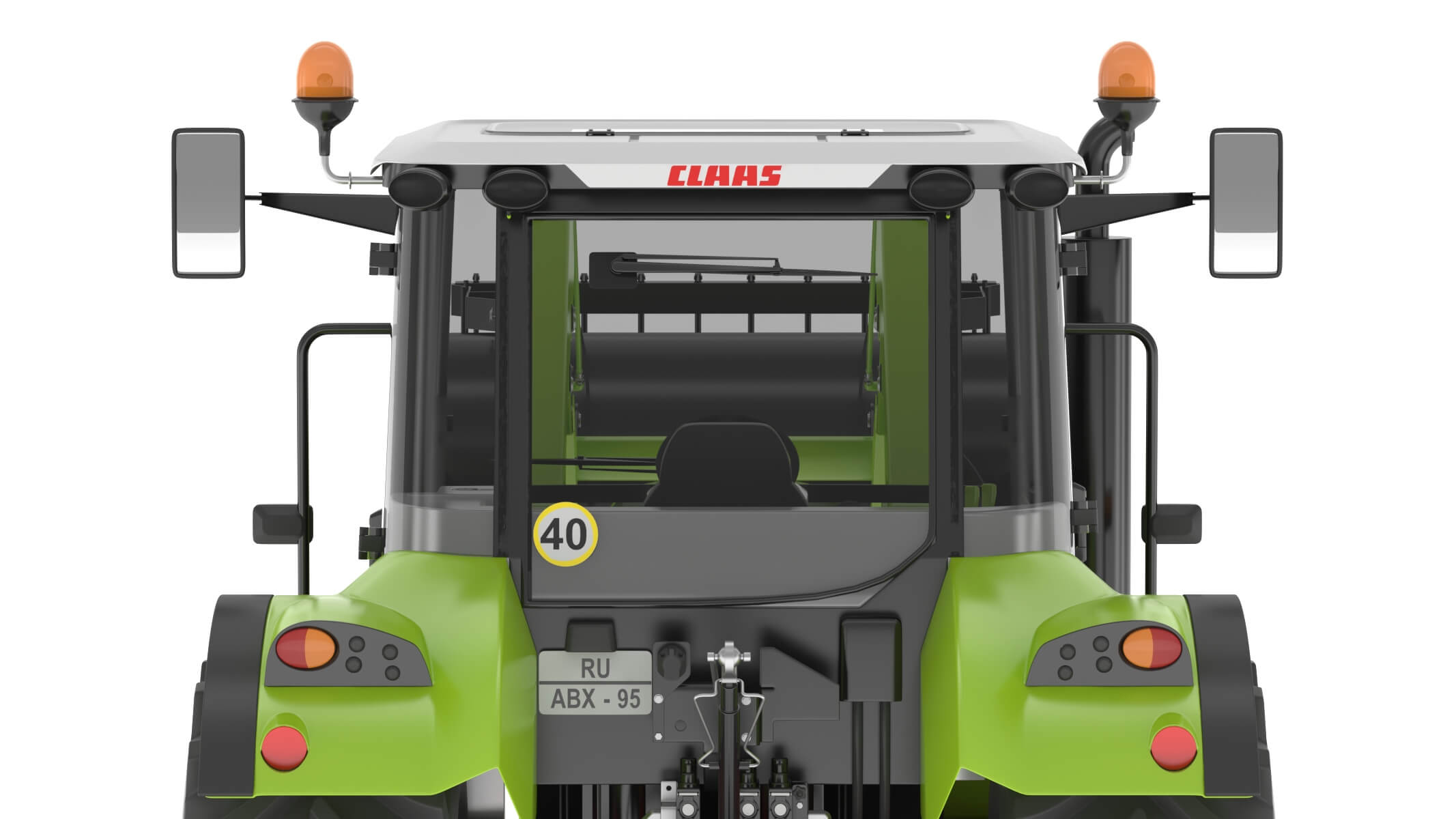 Claas Arion 400 Tractor Version 2010 - 3D Model by frezzy