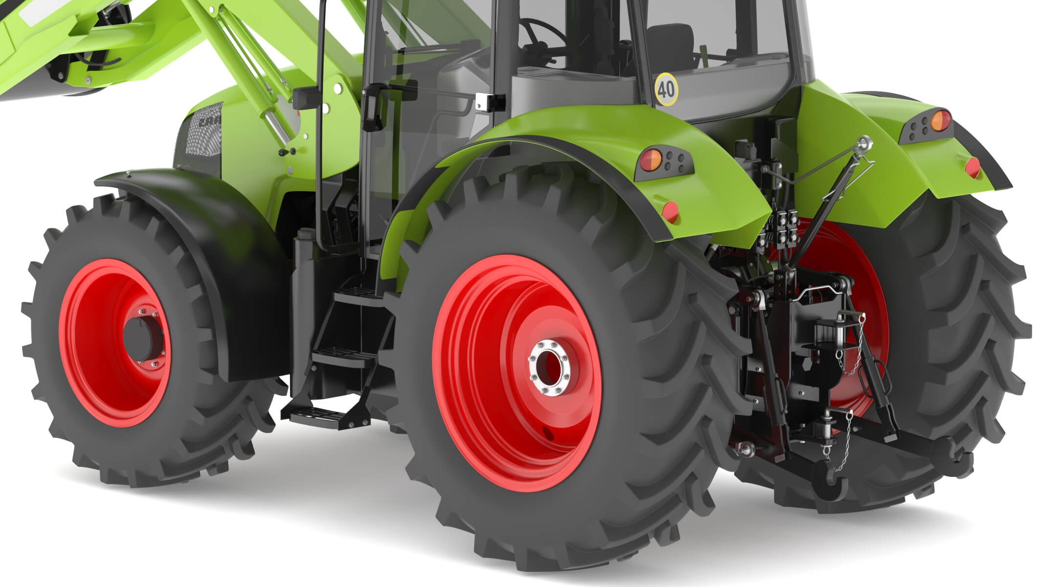 Claas Arion 400 Tractor Version 2010 - 3D Model by frezzy