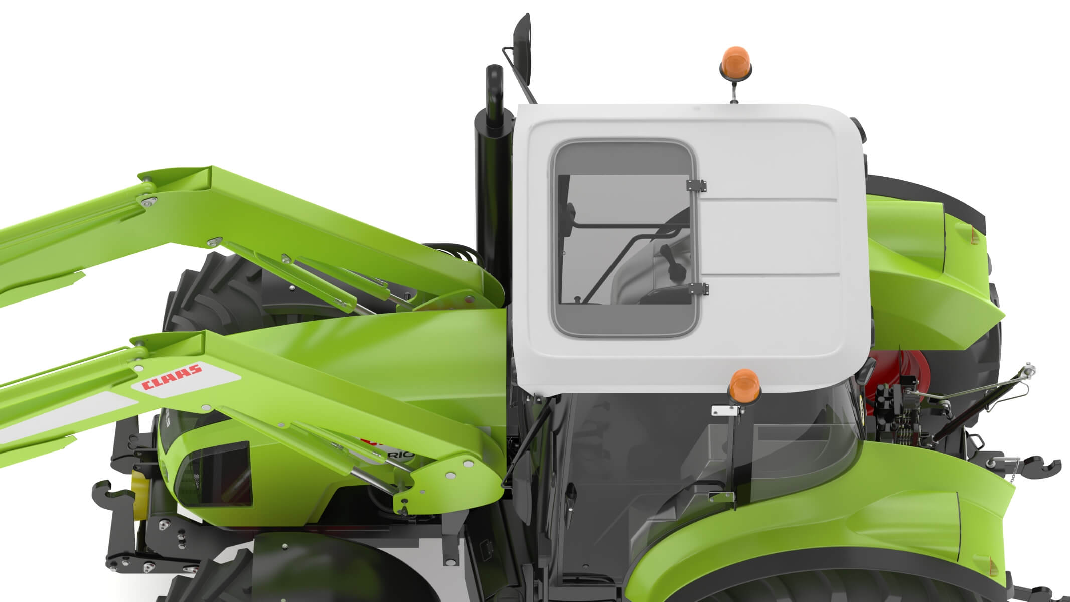 Claas Arion 400 Tractor Version 2010 - 3D Model by frezzy